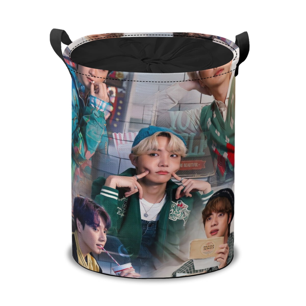 BTS Laundry Basket with Handle Cartoon Animal Laundry Basket Toy ...