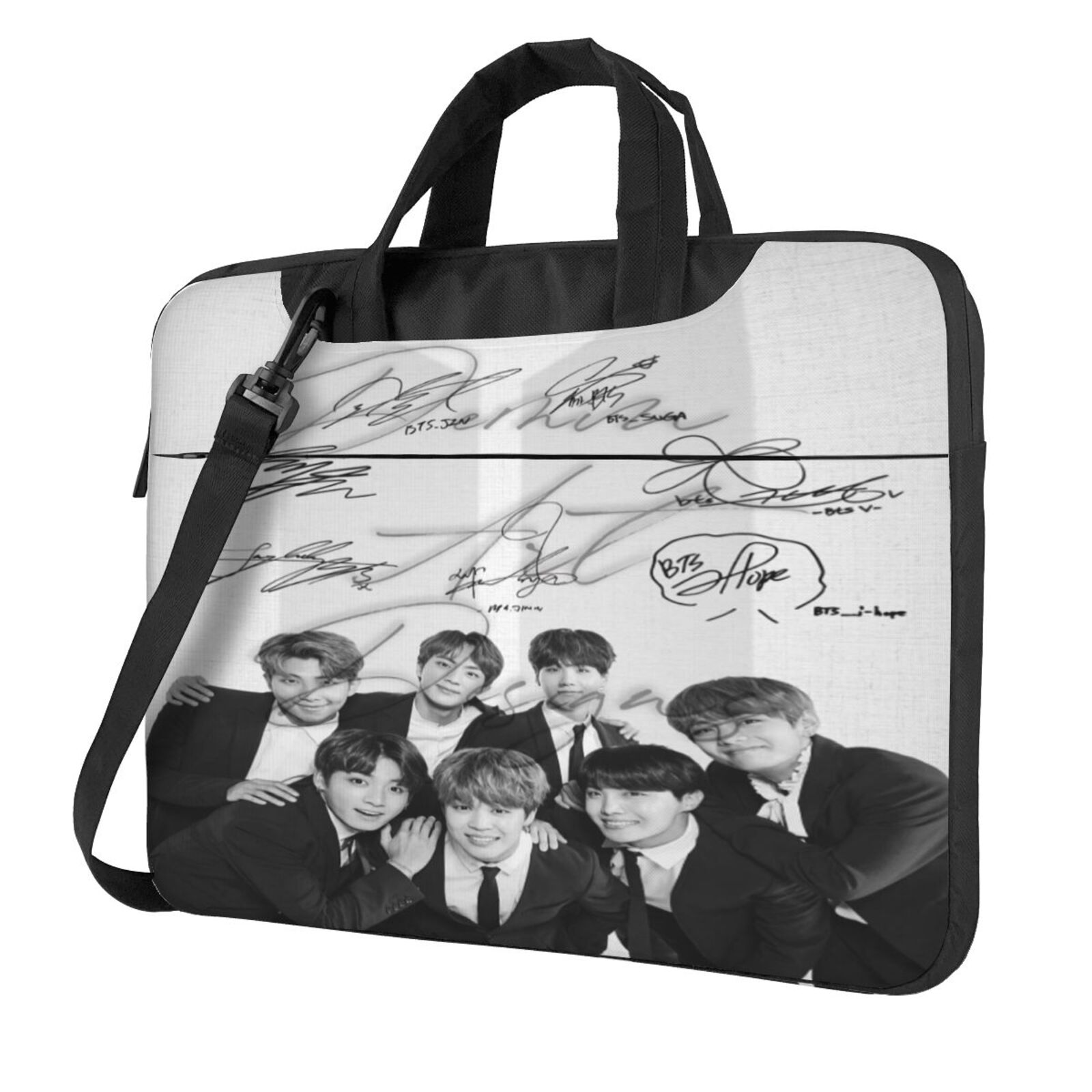 BTS Lightweight Laptop Bag - Portable Laptop Handbag Case with Soft ...