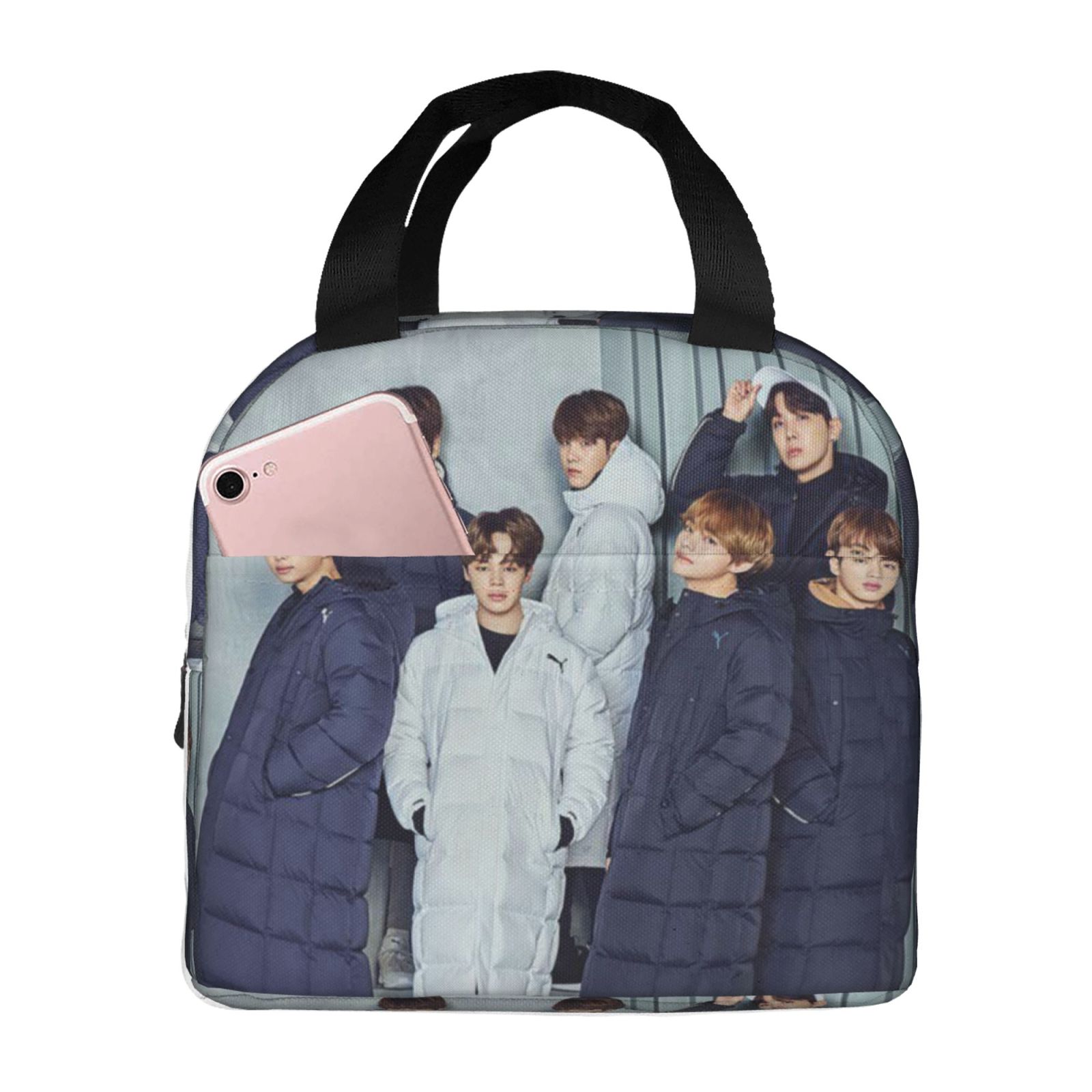 BTS Lunch Bag BTS Merch Lunch Box Bento Bag for Work Trips for ARMY ...