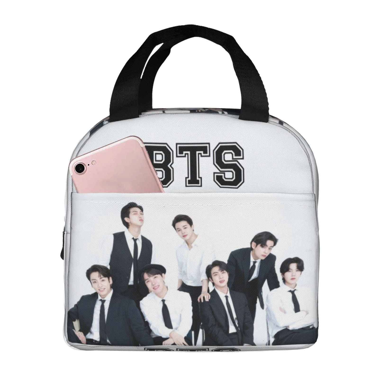 BTS Lunch Bag BTS Merch Lunch Box Bento Bag for Work Trips for ARMY ...