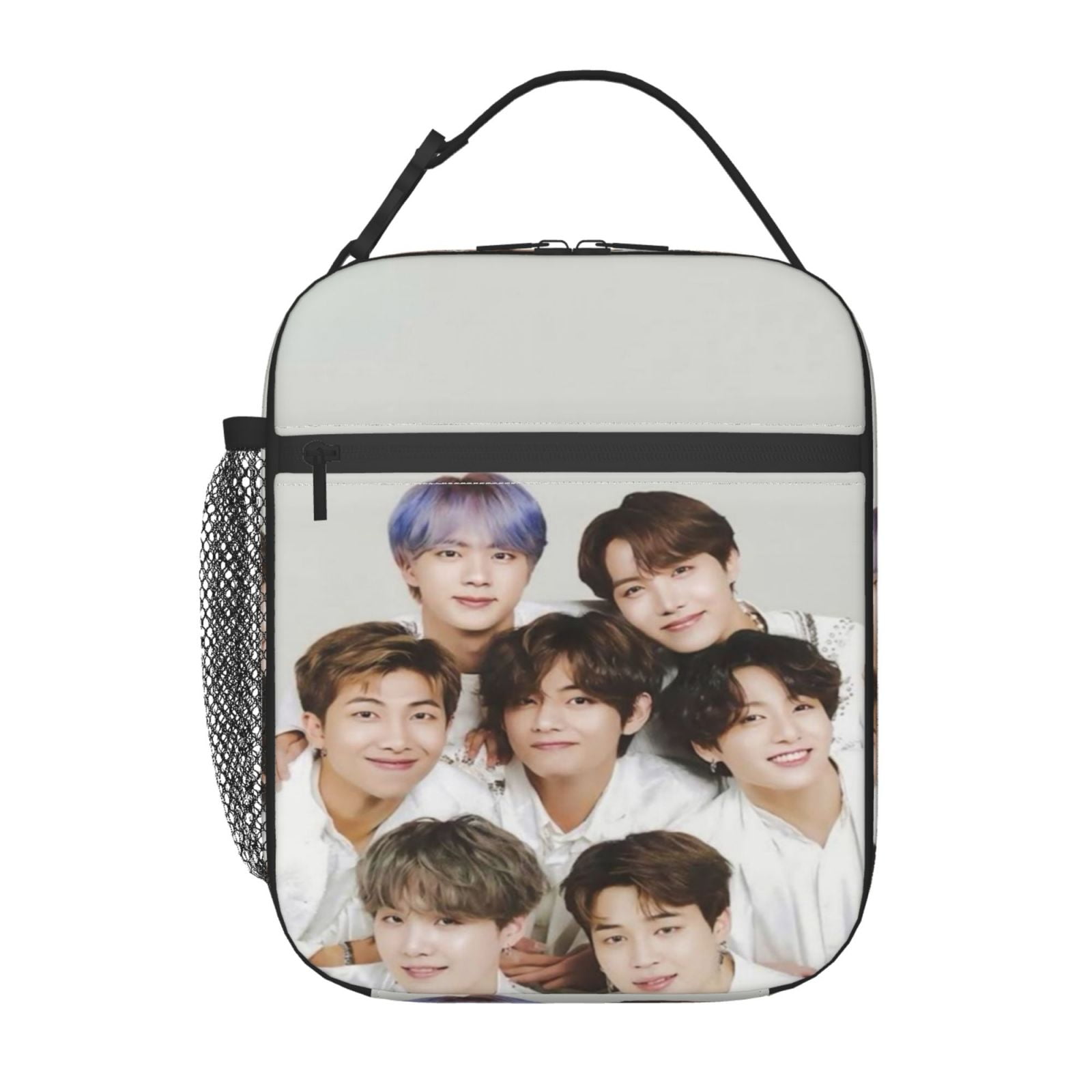 BTS Lunch Bag BTS Merch Portable Lunch Box Bento Box for Work Office ...