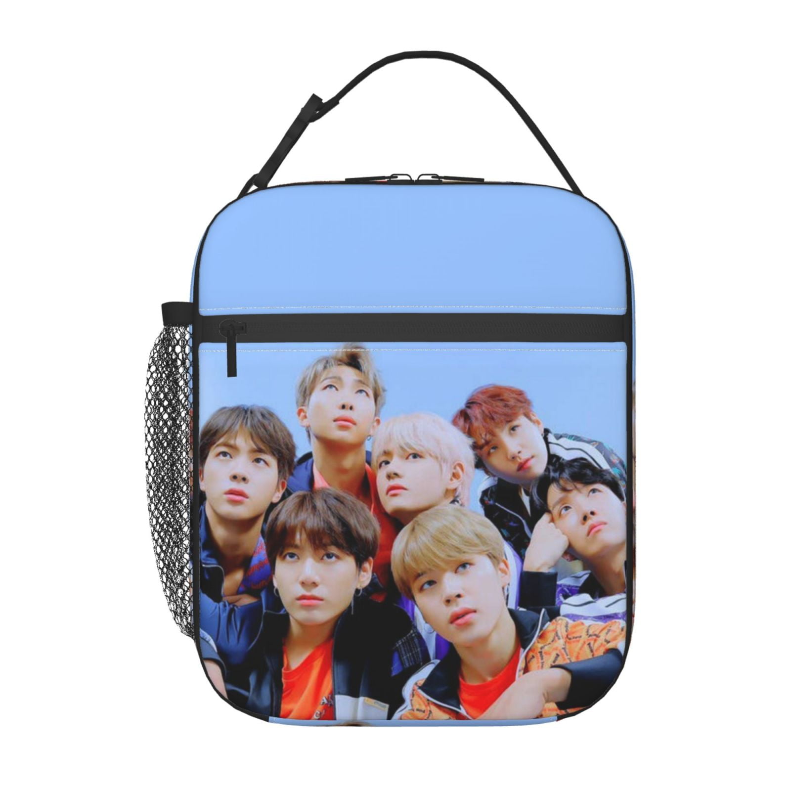 BTS Lunch Bag BTS Merch Portable Lunch Box Bento Box for Work Office ...