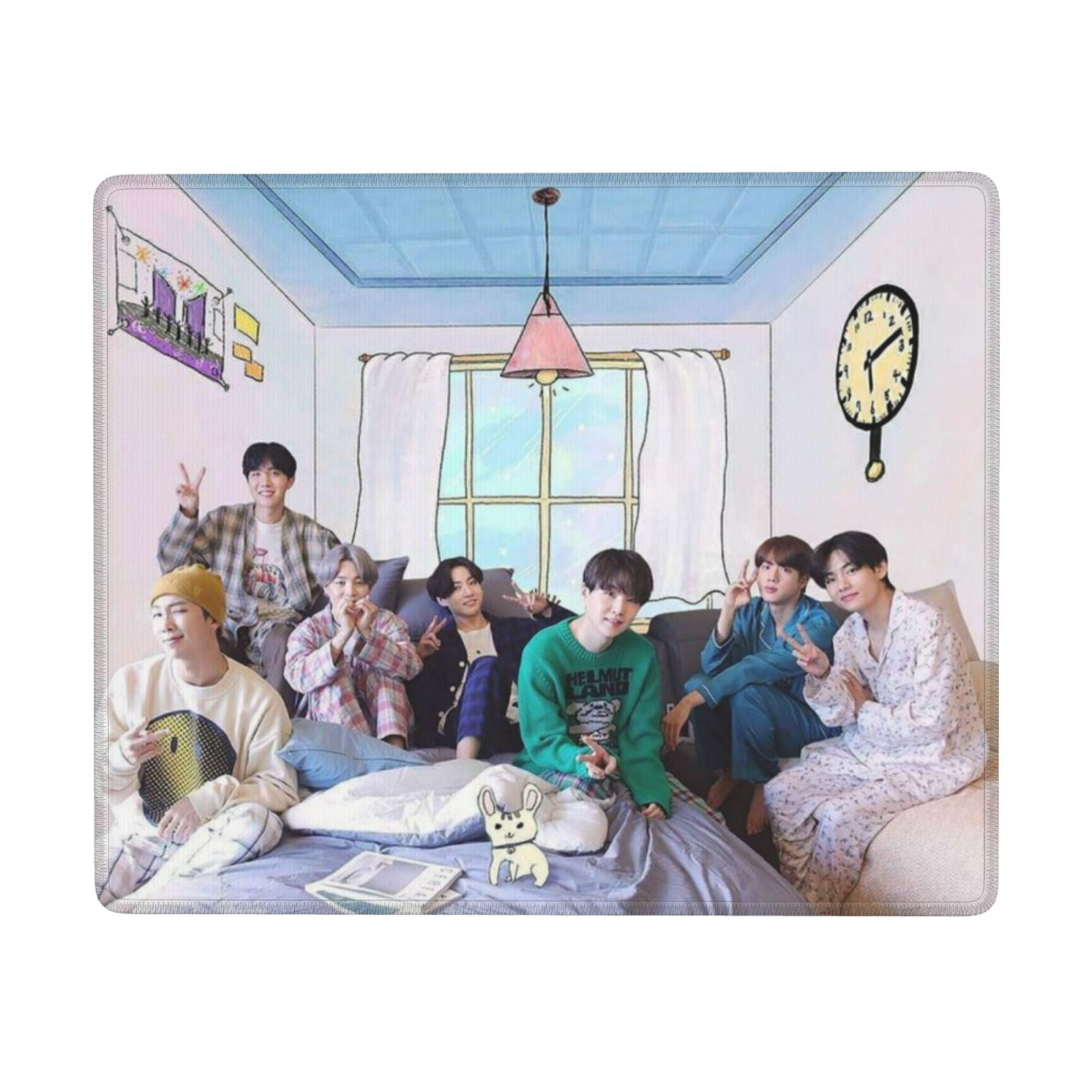 BTS Mouse Pad K-POP Thickened Non-slip Base Office Game for ARMY Adult ...
