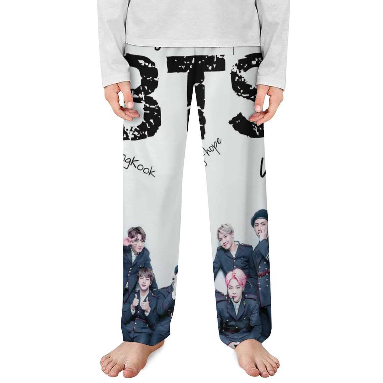 BTS Pajama Pants For Boys Girls Cute Soft Comfortable Pajama Pants ...