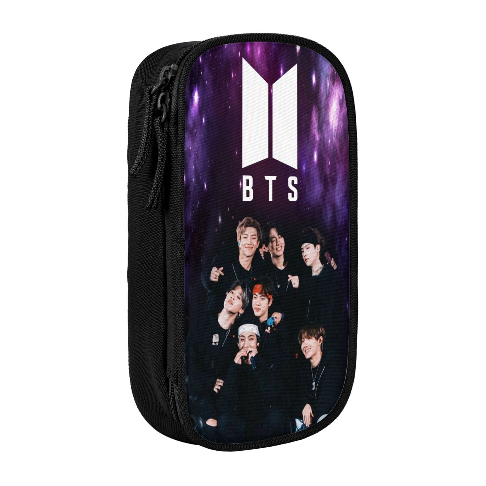 BTS Pencil Case Love Yourself Large Capacity Pen Case Double Zippers ...