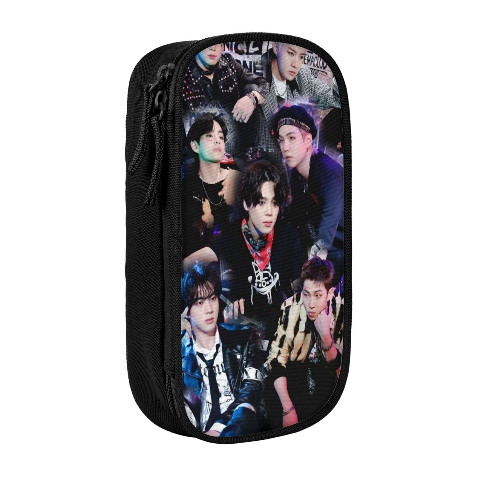 BTS Pencil Case Love Yourself Large Capacity Pen Case Double Zippers ...