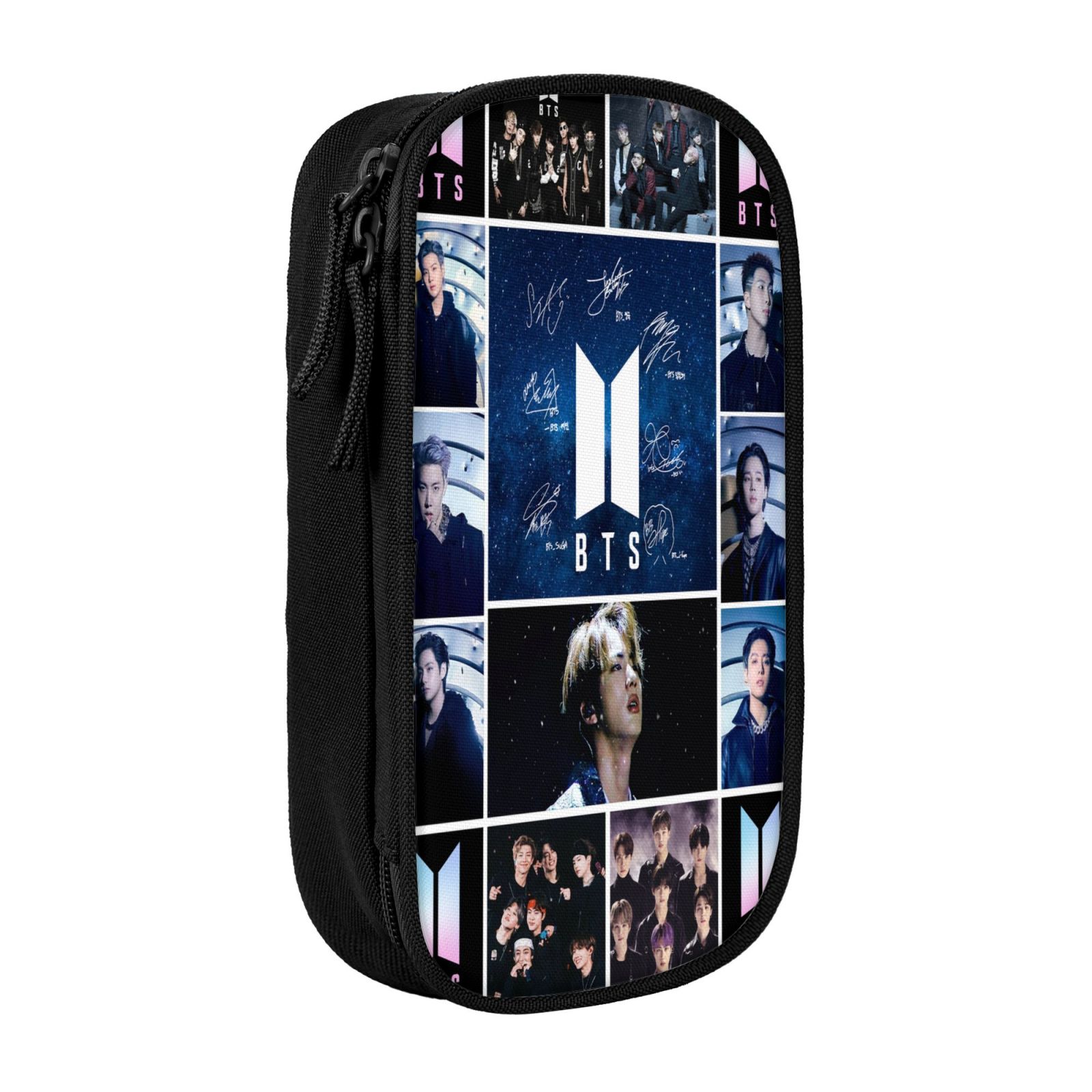 BTS Pencil Case Love Yourself Large Capacity Pen Case Double Zippers ...