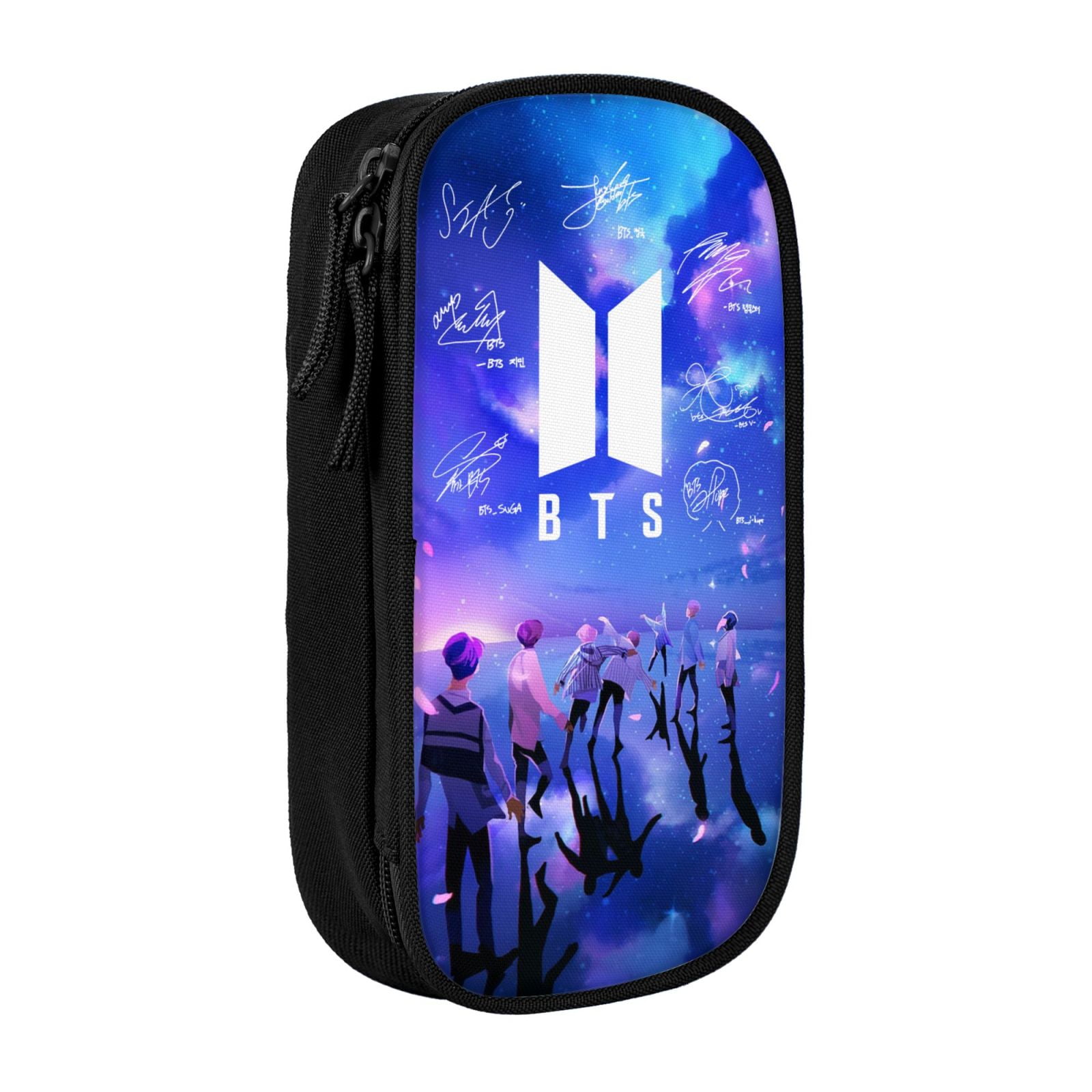 BTS Pencil Case Love Yourself Large Capacity Pen Case Double Zippers ...
