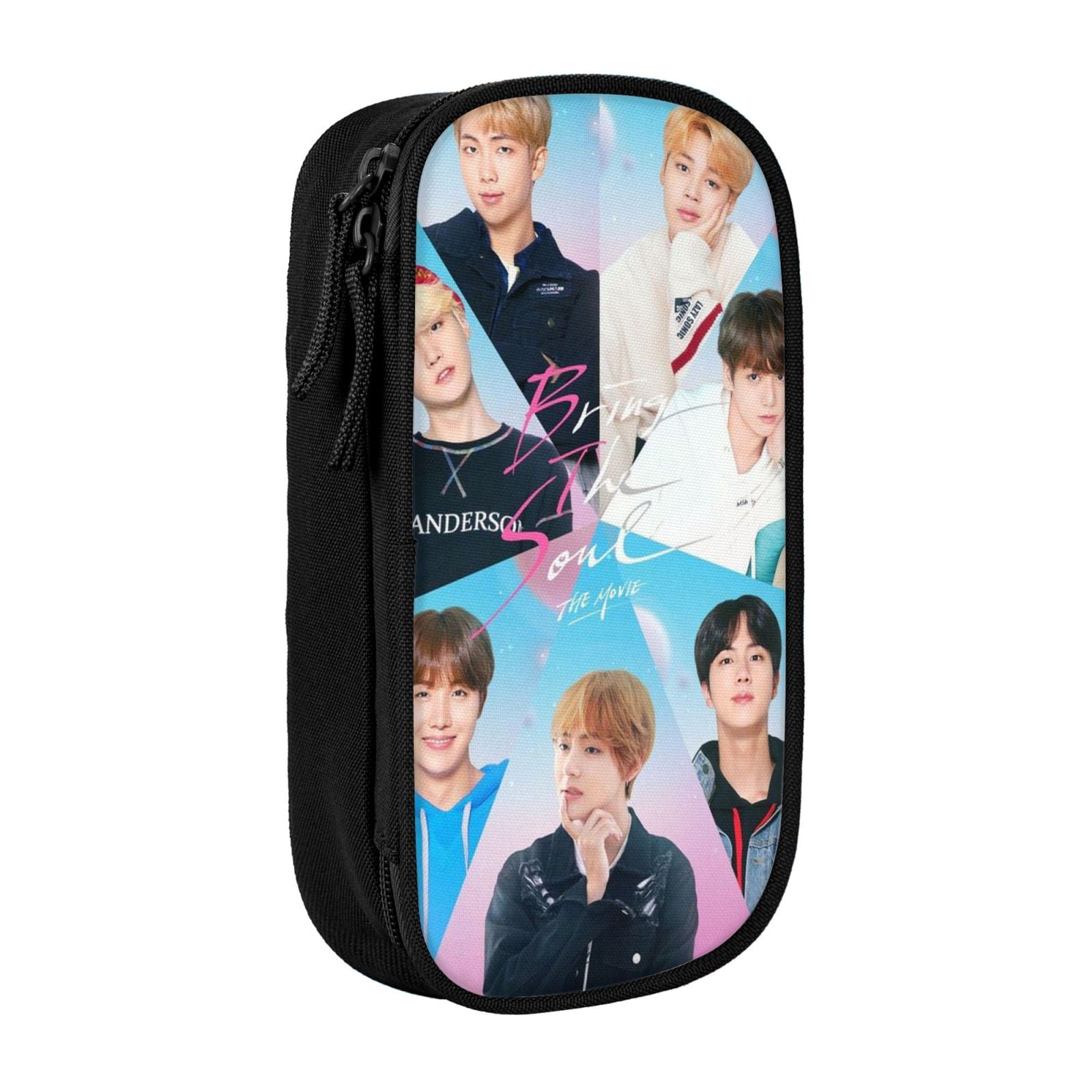 BTS Pencil Case Love Yourself Large Capacity Pen Case Double Zippers ...