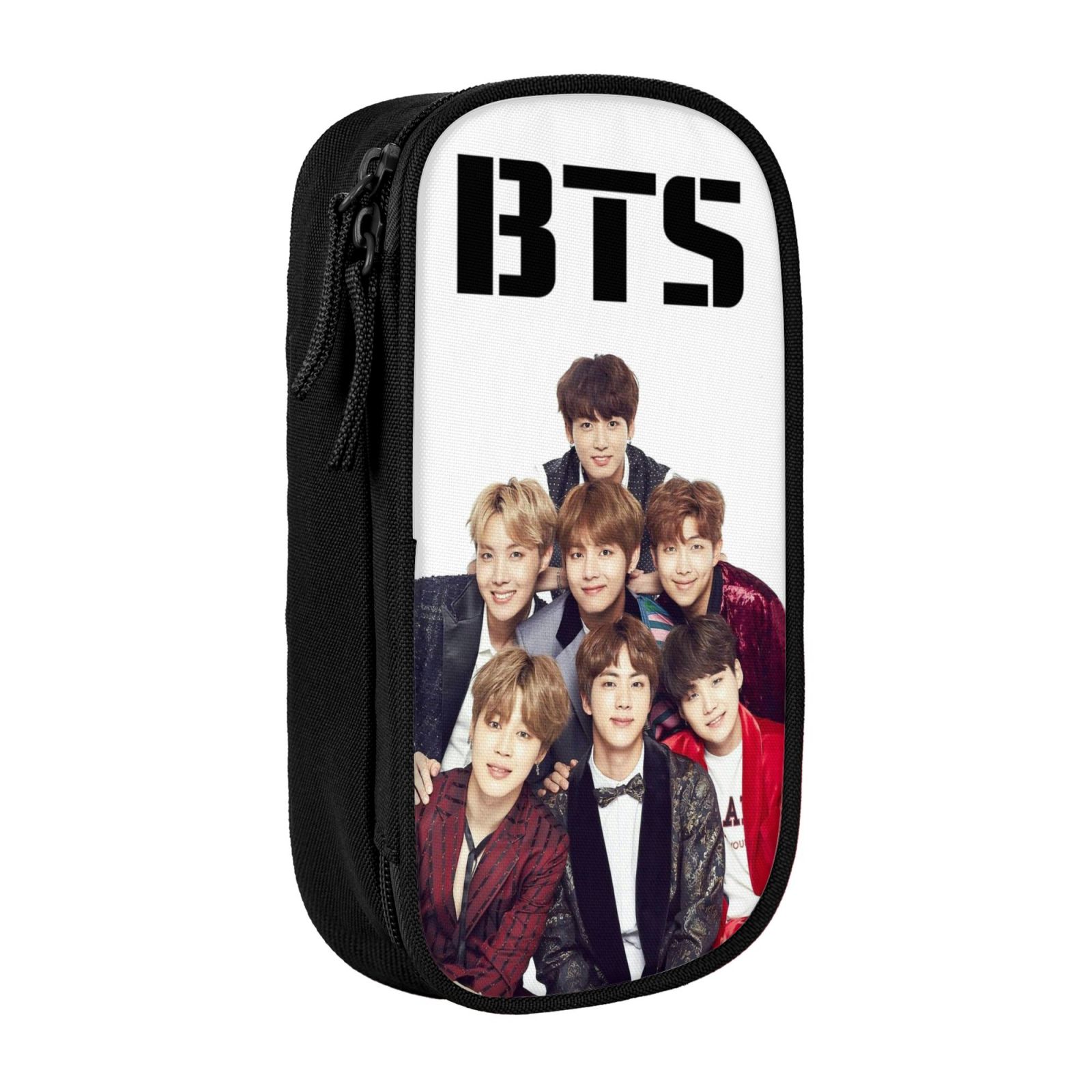 BTS Pencil Case Love Yourself Large Capacity Pen Case Double Zippers ...