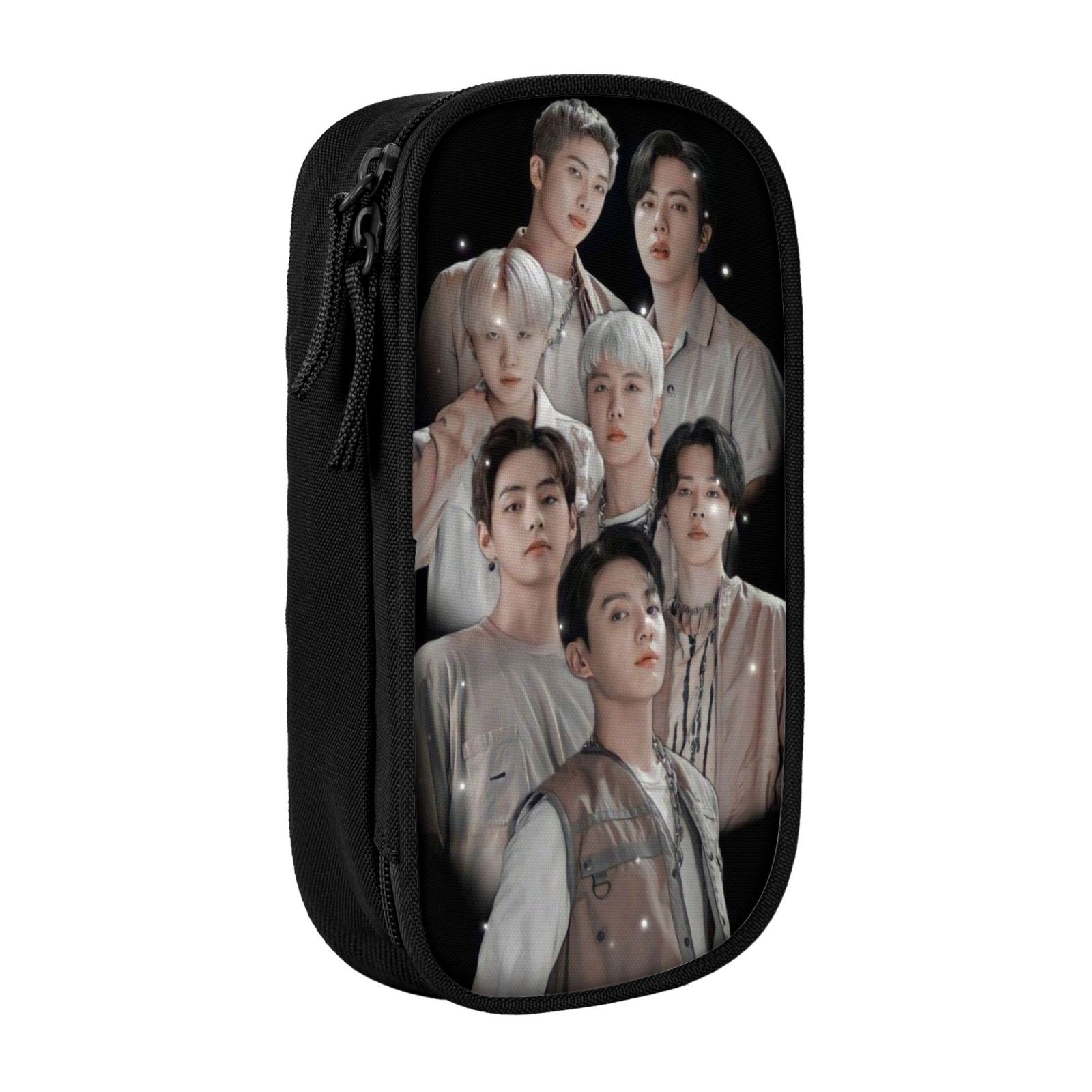 BTS Pencil Case Love Yourself Large Capacity Pen Case Double Zippers ...