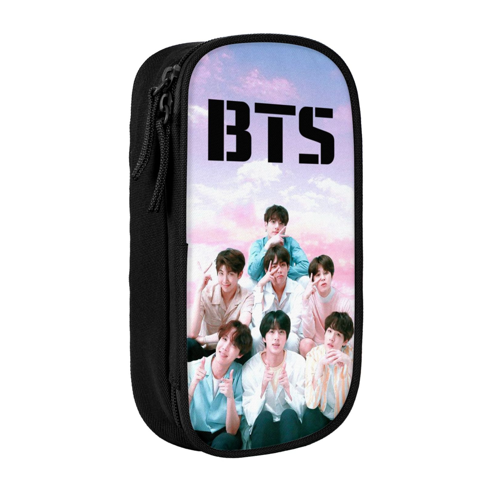 BTS Pencil Case Love Yourself Large Capacity Pen Case Double Zippers ...