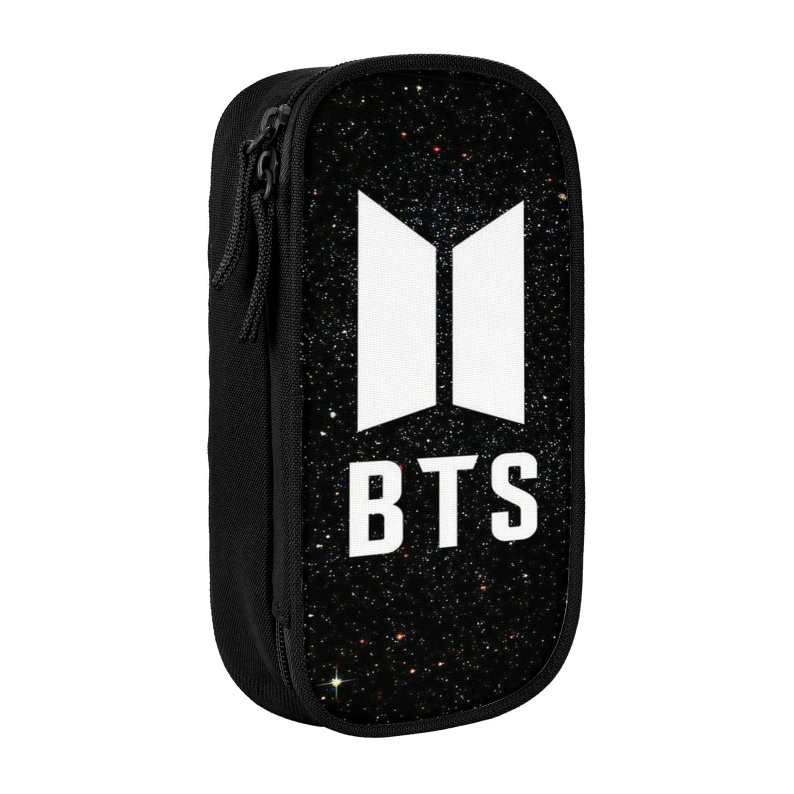 BTS Pencil Case Love Yourself Large Capacity Pen Case Double Zippers ...