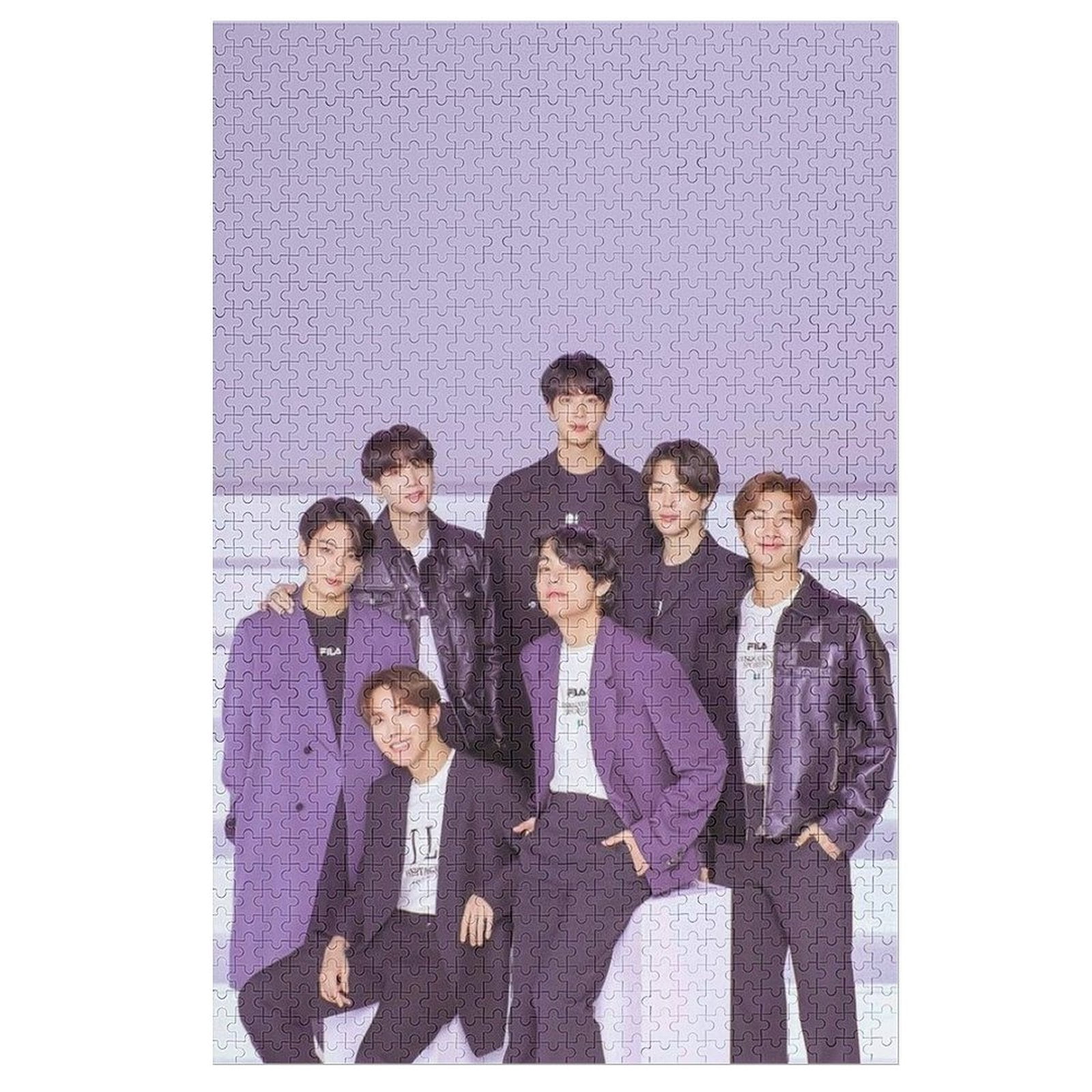 BTS Picture Puzzle 1000 PCS Wooden Puzzle Artwork Jigsaw Puzzles for ...