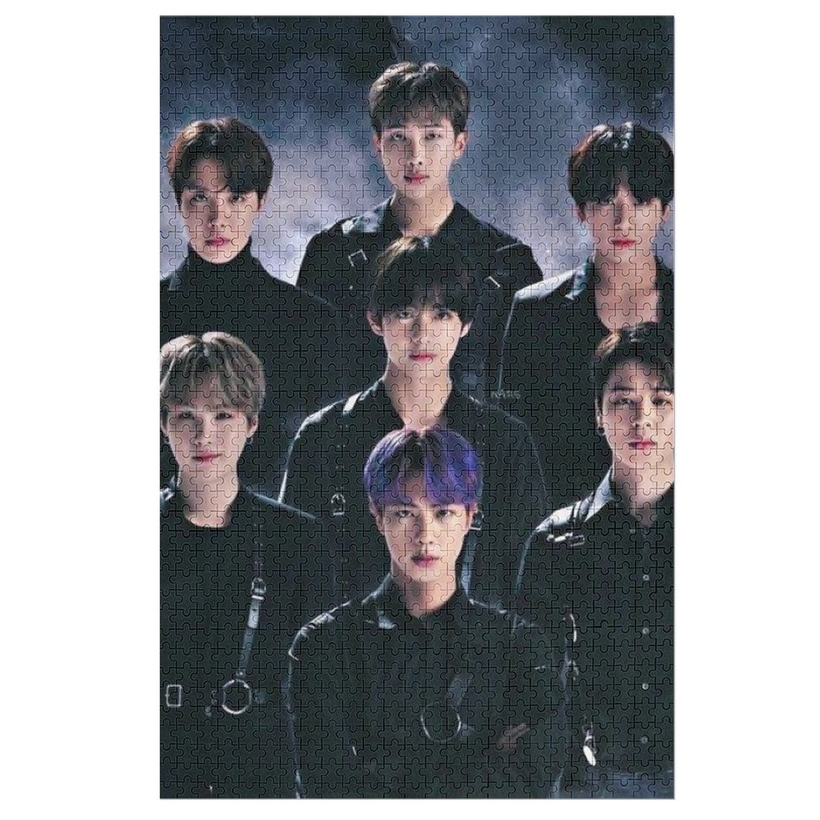 BTS Picture Puzzle 1000 PCS Wooden Puzzle Artwork Jigsaw Puzzles for ...