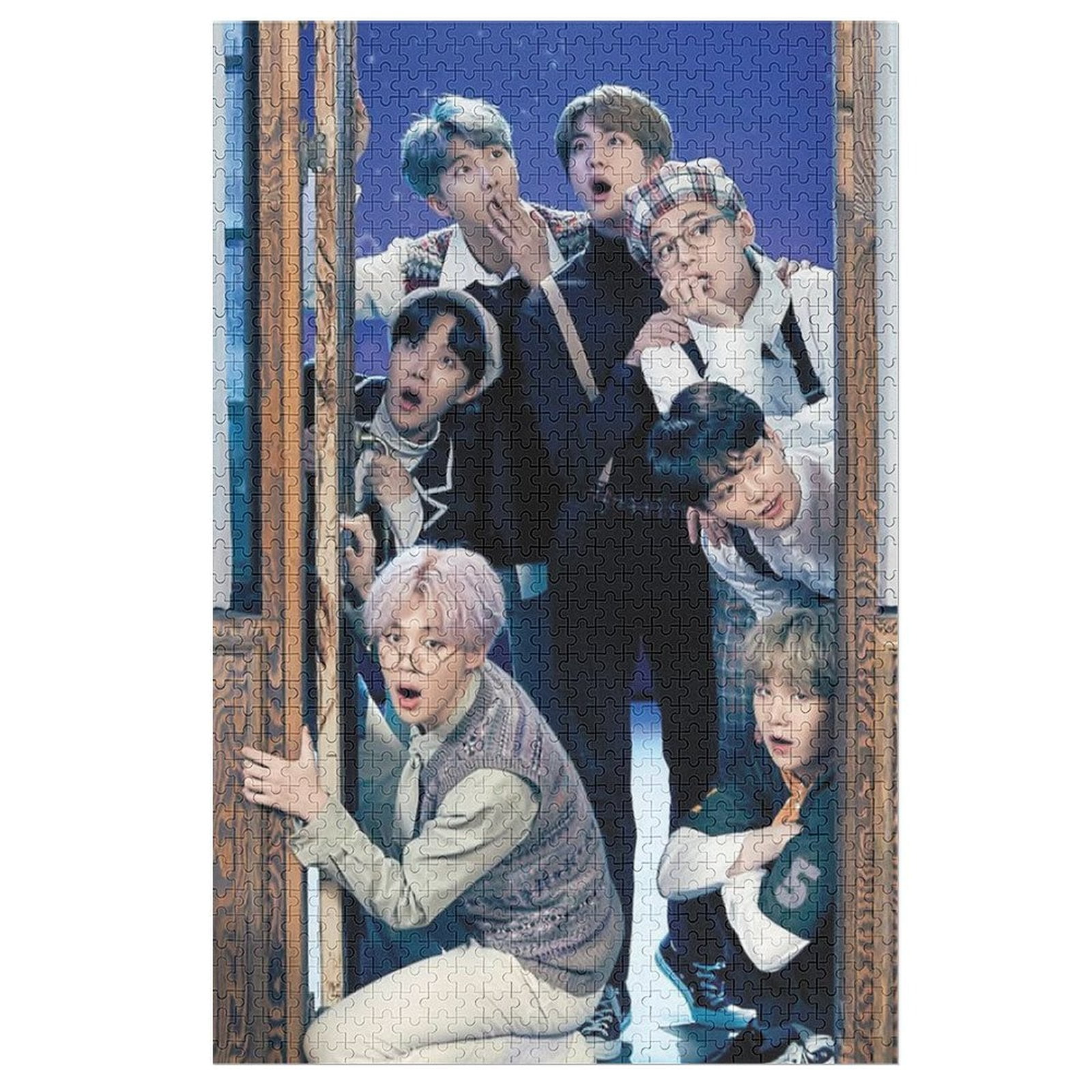BTS Picture Puzzle 1000 PCS Wooden Puzzle Artwork Jigsaw Puzzles for ...