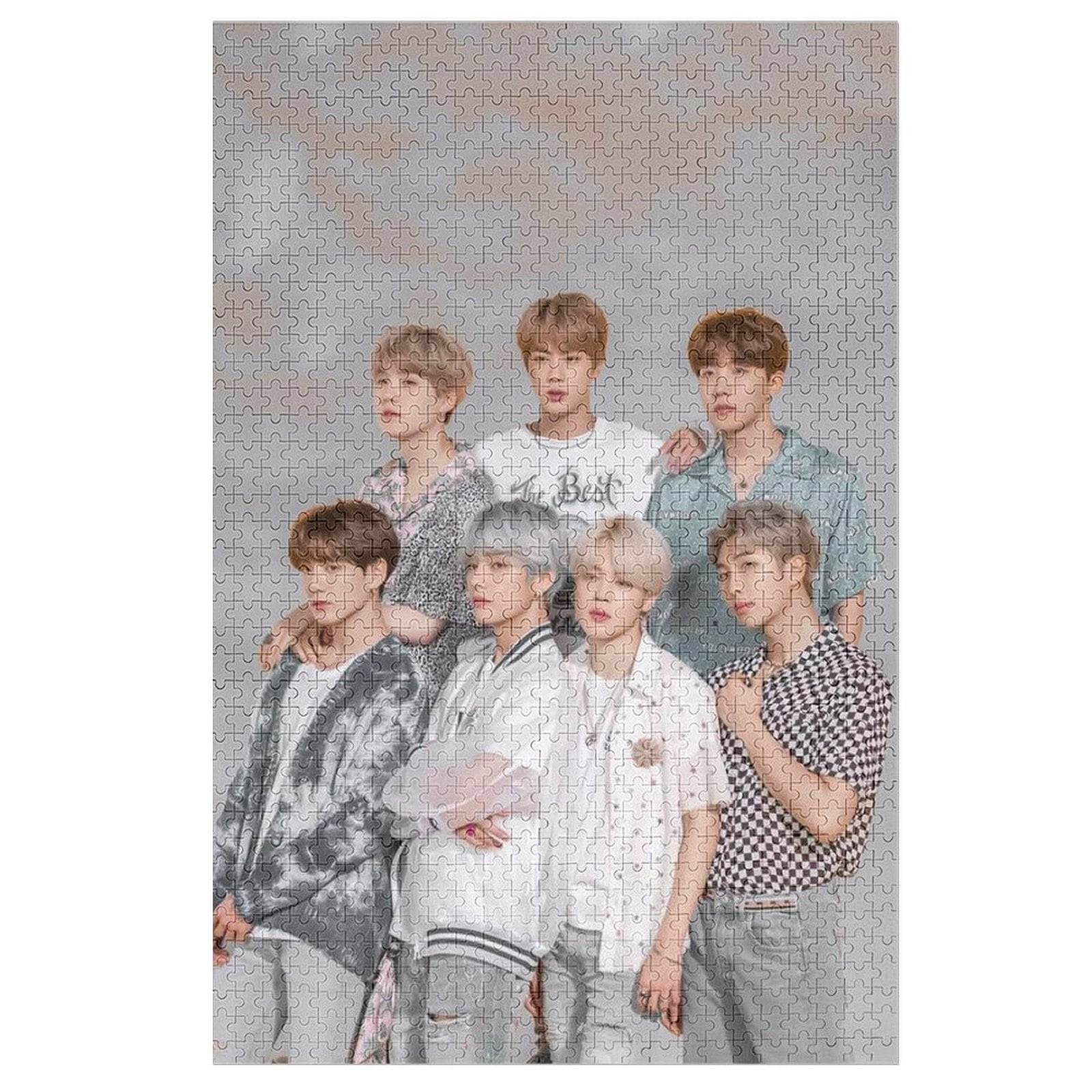 BTS Picture Puzzle 1000 PCS Wooden Puzzle Artwork Jigsaw Puzzles for ...