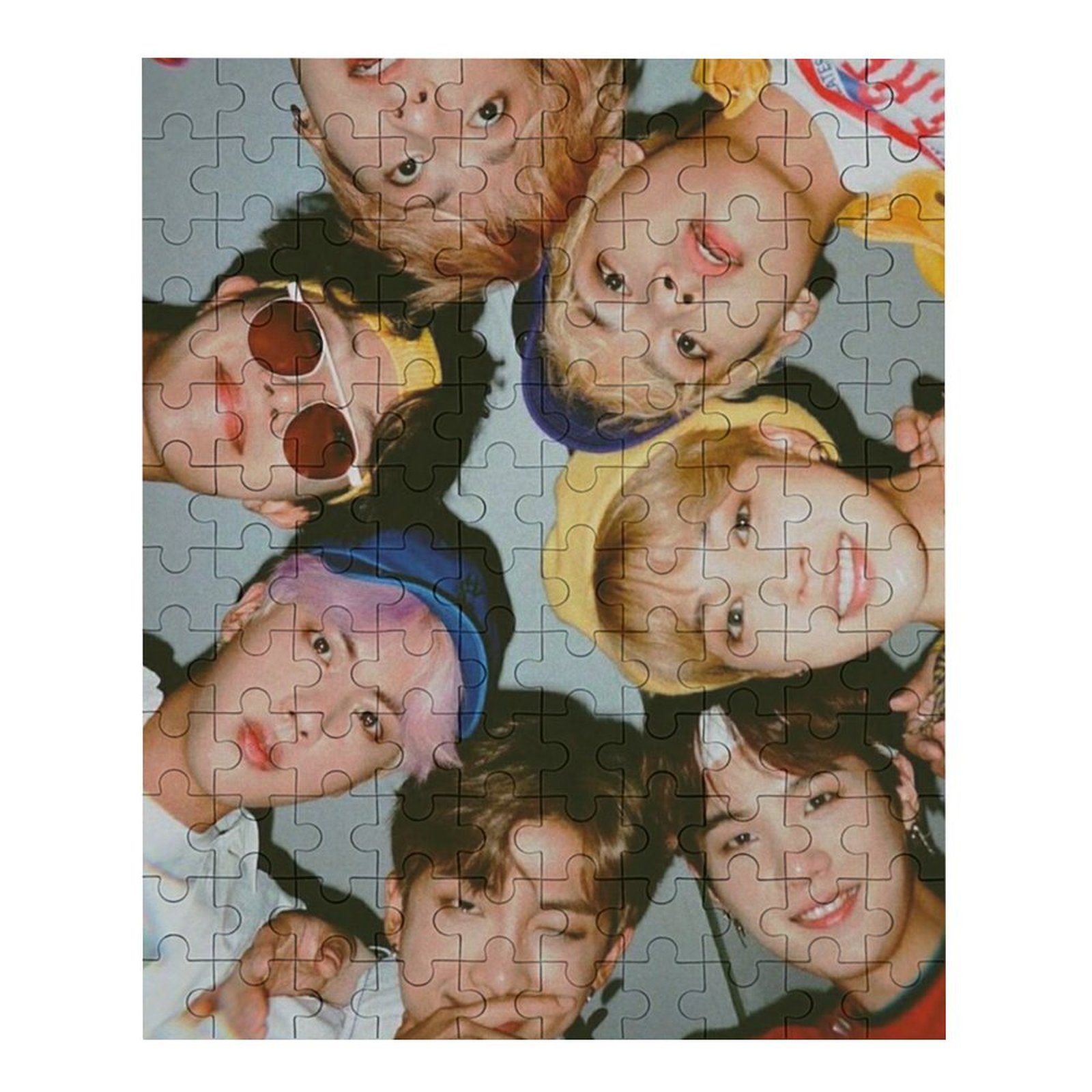 BTS Picture Puzzle 120 PCS Wooden Puzzle Artwork Jigsaw Puzzles for ...