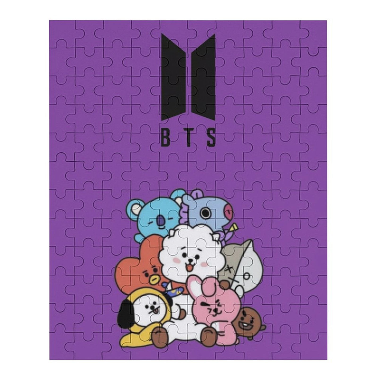 BTS Picture Puzzle 120 PCS Wooden Puzzle Artwork Jigsaw Puzzles for ...