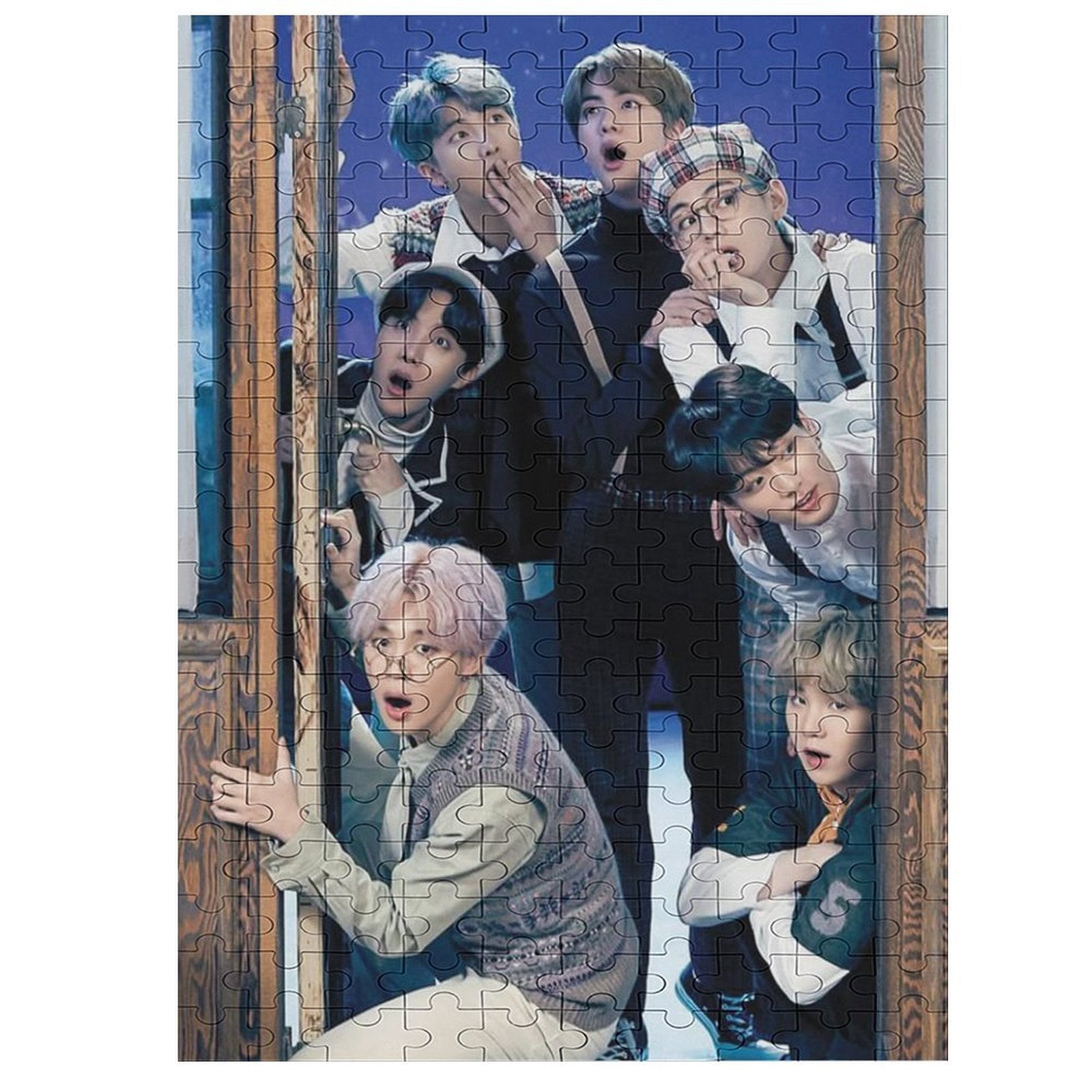 BTS Picture Puzzle 200 PCS Wooden Puzzle Artwork Jigsaw Puzzles for ...