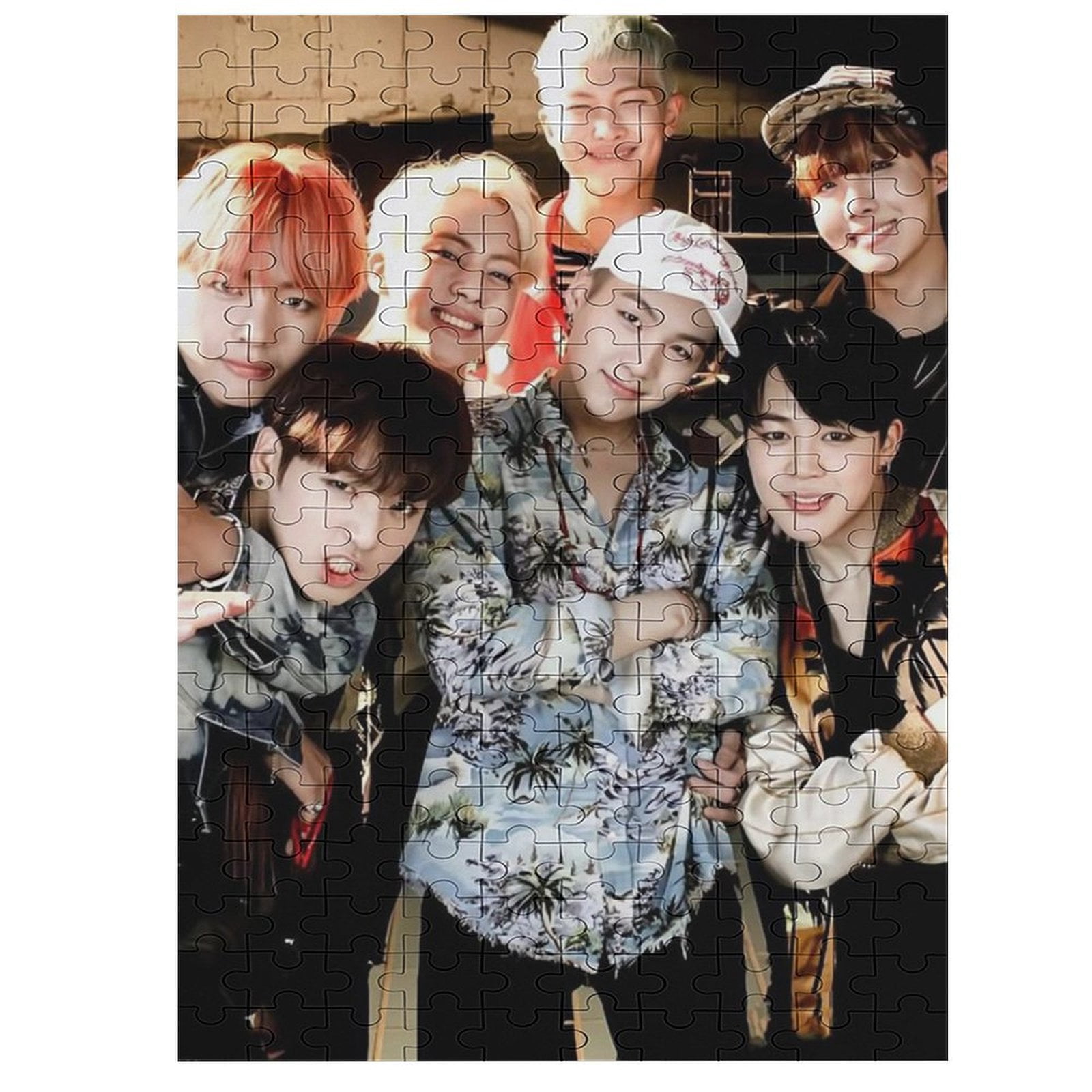BTS Picture Puzzle 200 PCS Wooden Puzzle Artwork Jigsaw Puzzles for ...