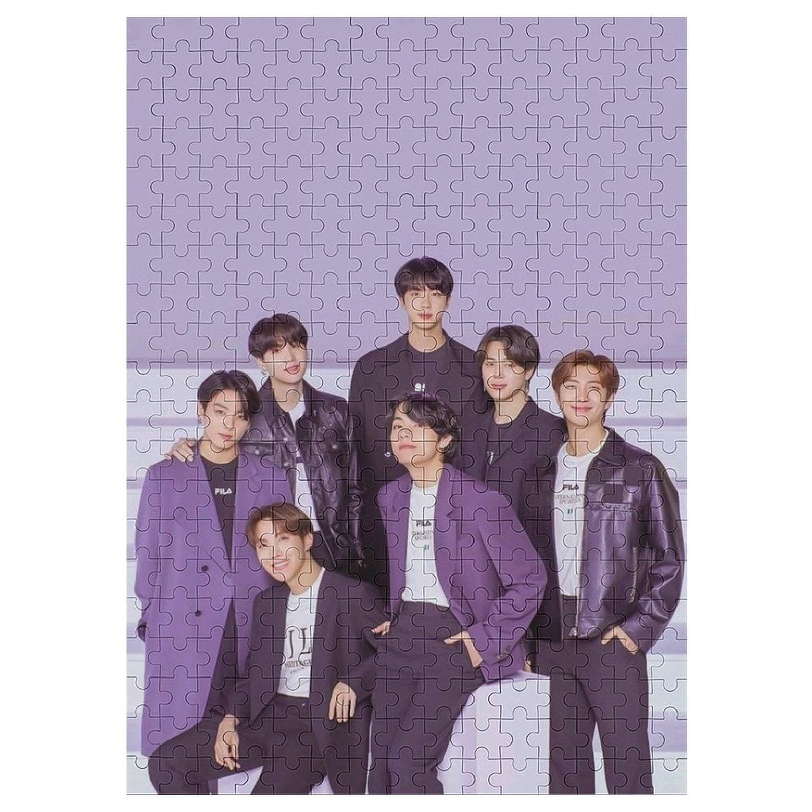 BTS Picture Puzzle 300 PCS Wooden Puzzle Artwork Jigsaw Puzzles for ...