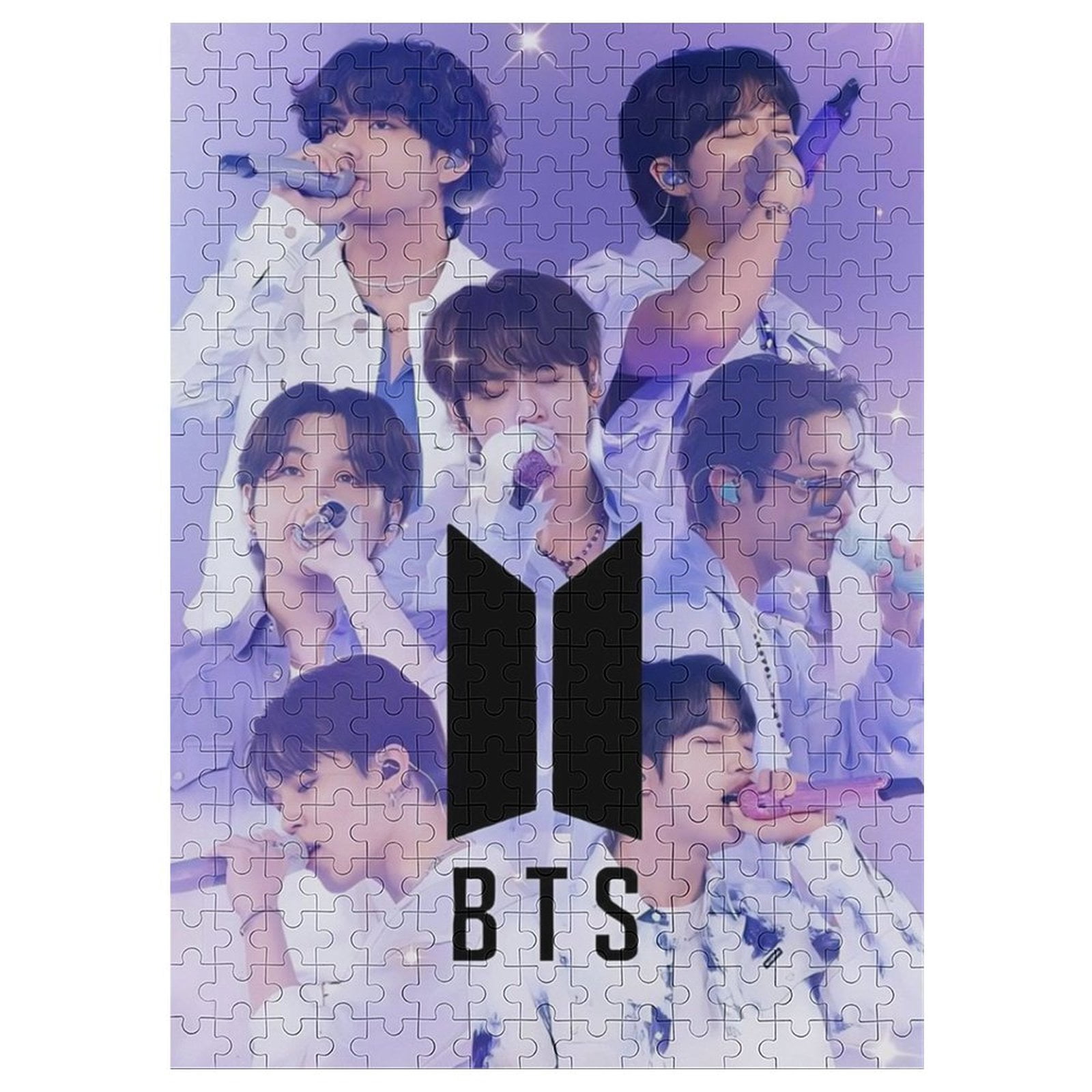 BTS Picture Puzzle 300 PCS Wooden Puzzle Artwork Jigsaw Puzzles for ...