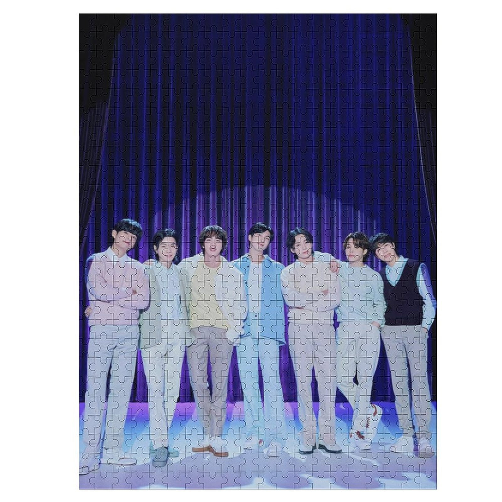 BTS Picture Puzzle 500 PCS Wooden Puzzle Artwork Jigsaw Puzzles for ...