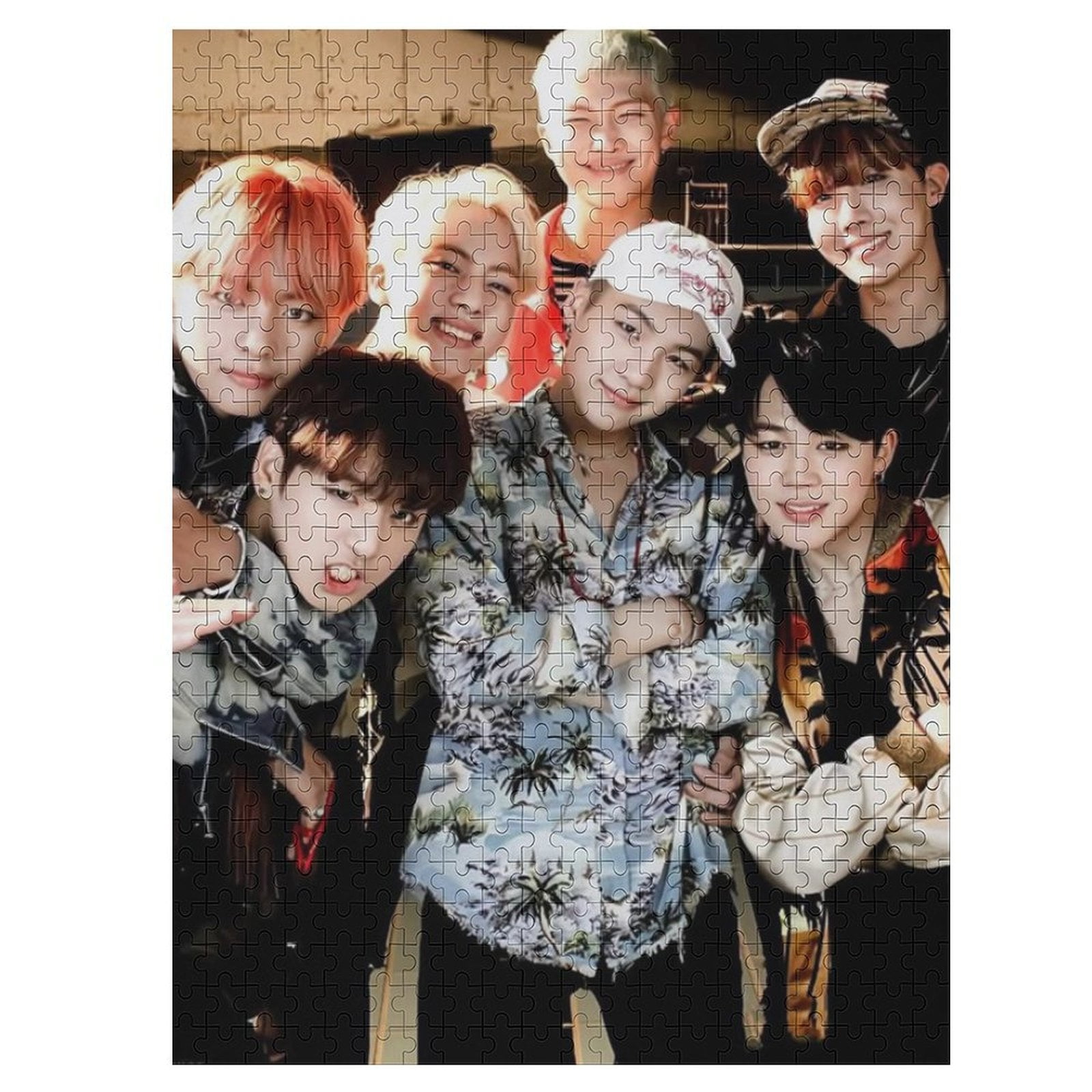 BTS Picture Puzzle 500 PCS Wooden Puzzle Artwork Jigsaw Puzzles for ...