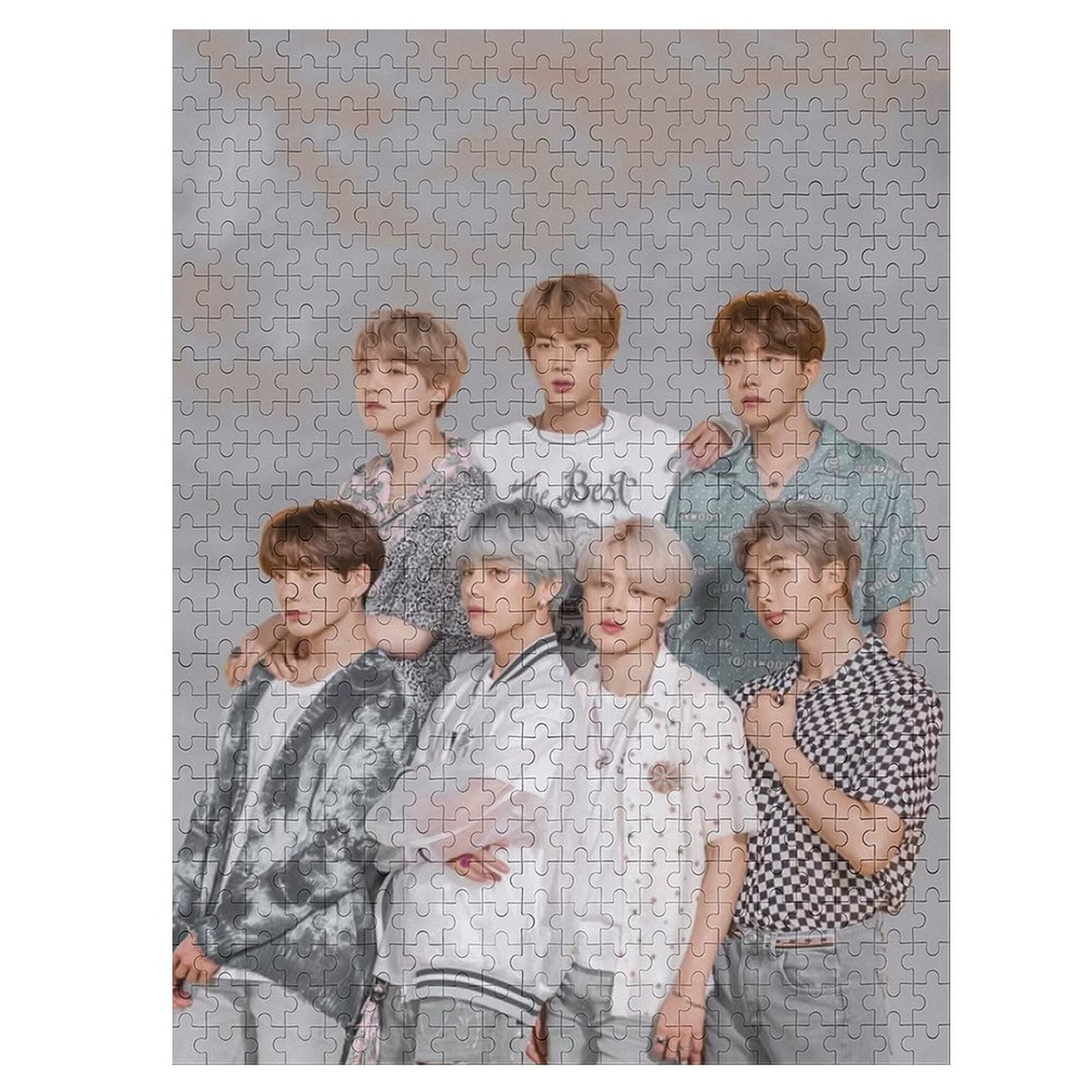 BTS Picture Puzzle 500 PCS Wooden Puzzle Artwork Jigsaw Puzzles for ...