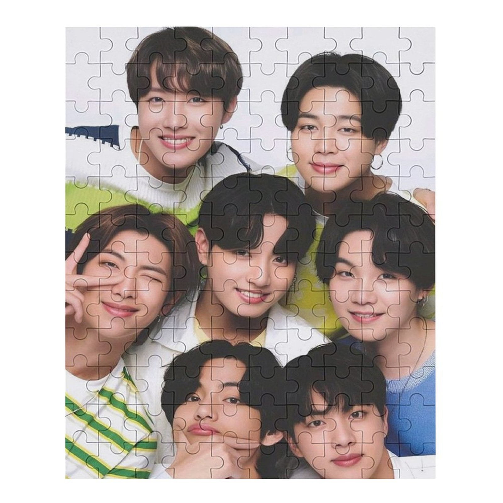 BTS Picture Puzzle 70 PCS Wooden Puzzle Artwork Jigsaw Puzzles for ...