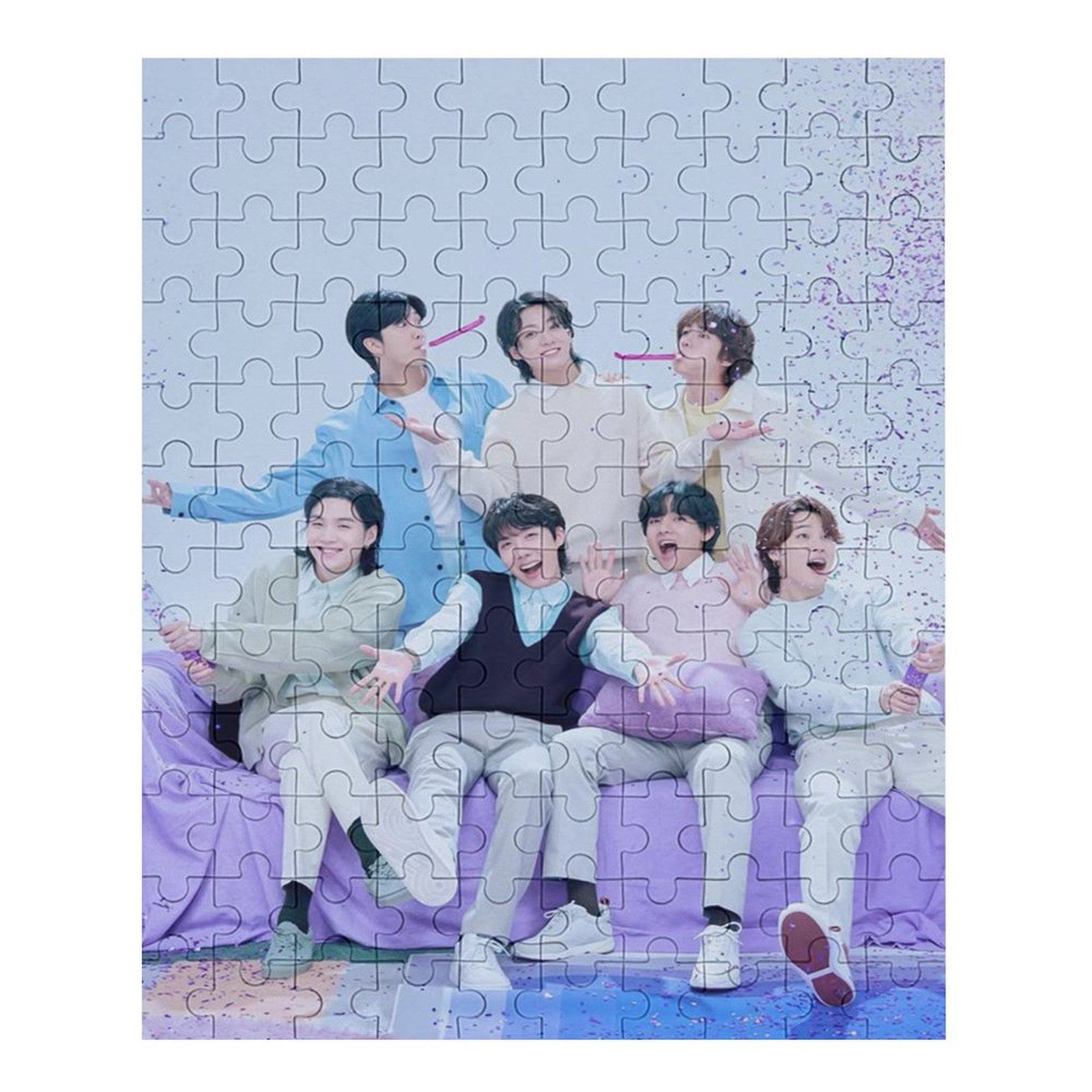 BTS Picture Puzzle 70 PCS Wooden Puzzle Artwork Jigsaw Puzzles for ...