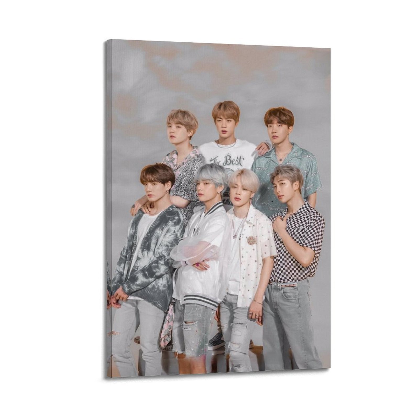 BTS Porster Bts 2020 Painting Vintage Poster Picture Print Wall Art ...