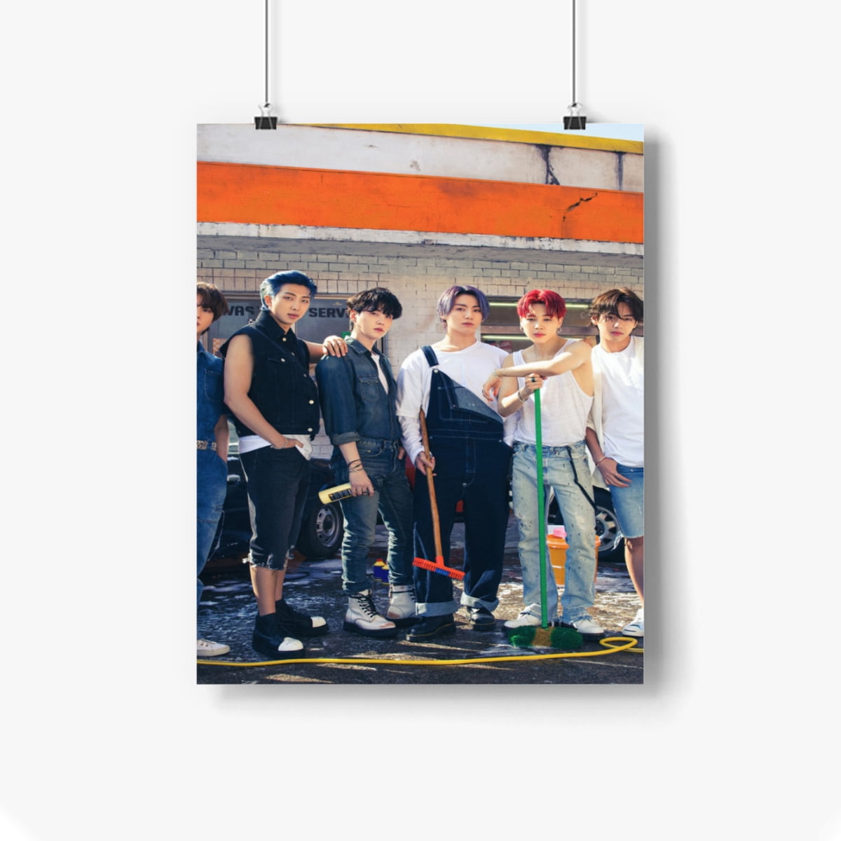 BTS Poster Holiday Bedroom Decor Prints Living Room Office Decor Poster ...
