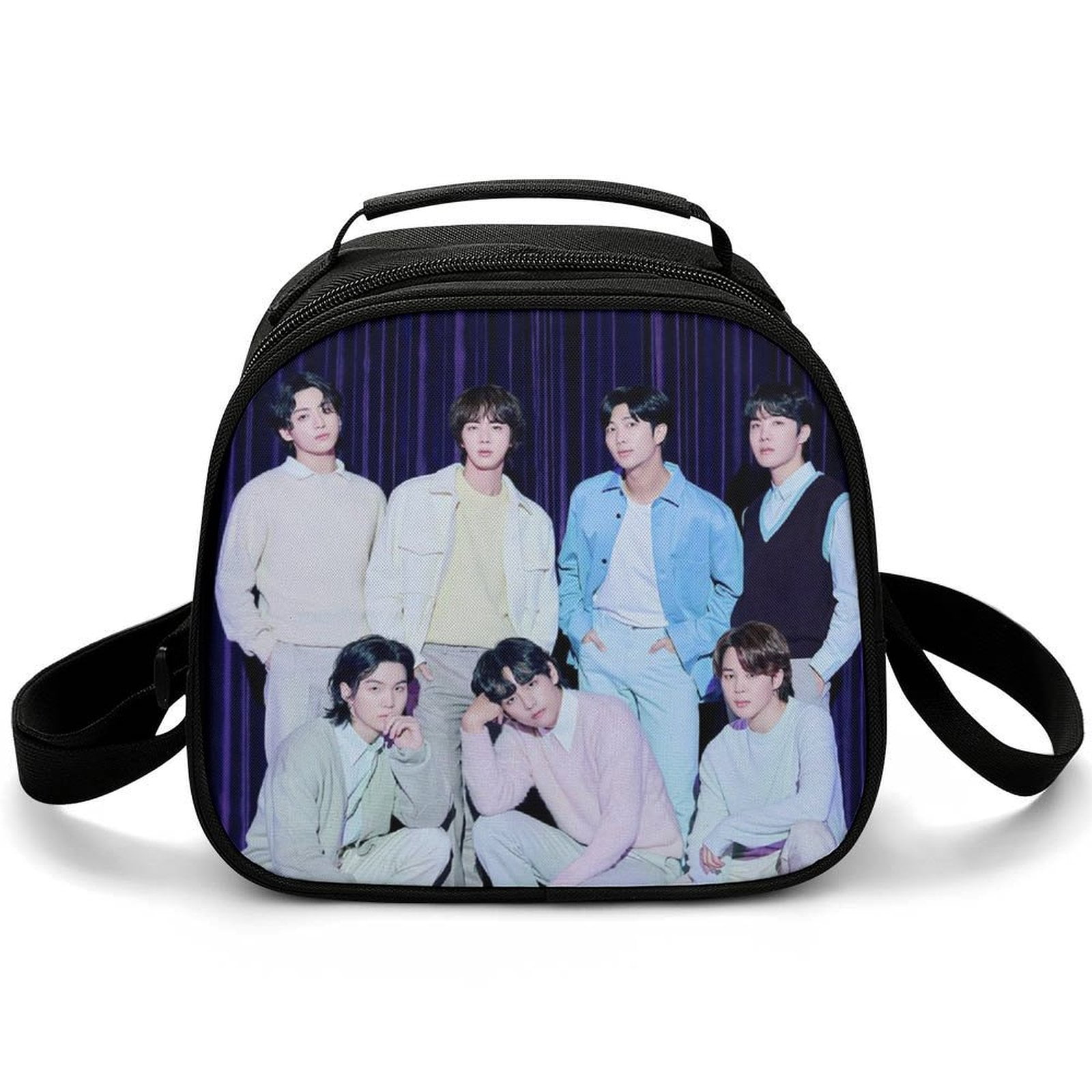BTS Reusable Lunchbag Insulated Lunch Tote Bag Bento Box Holder ...