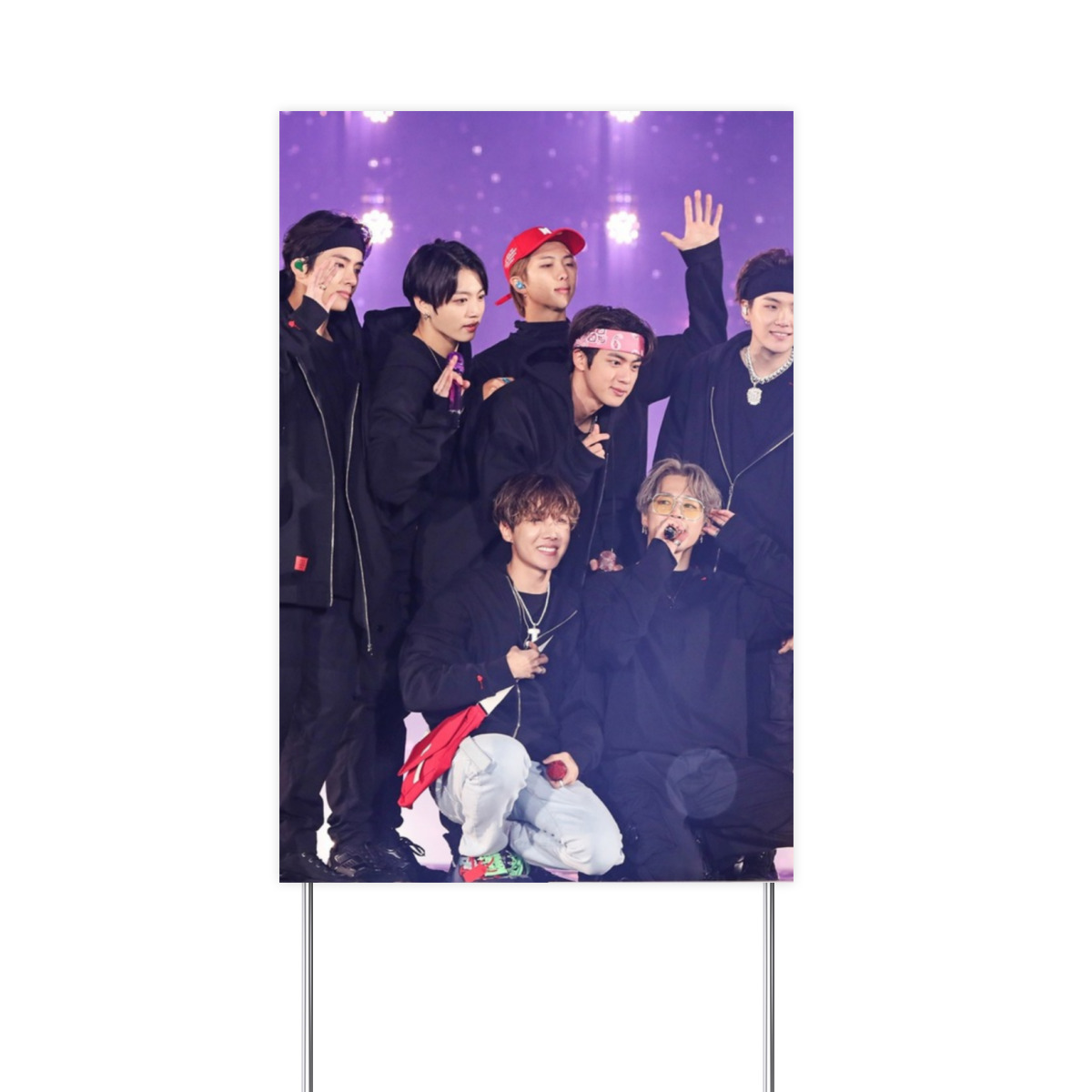 BTS Sign Yard Garden Club Farm Bathroom Wall Decor Sign Poster Plaque ...