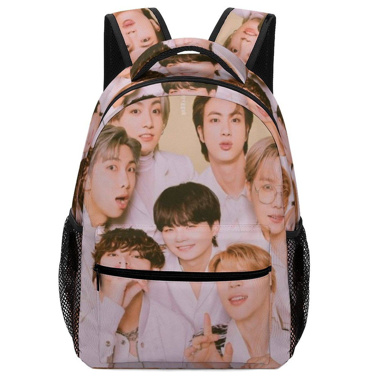 BTS Small Backpack Cute Shoulder Bag Knapsack Casual Daypack - Walmart.com