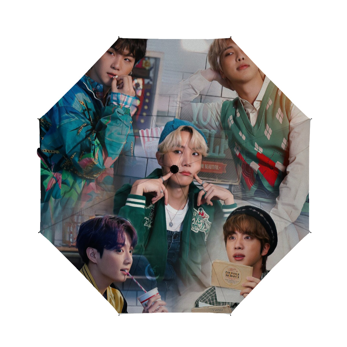 BTS Sun umbrella, UV protection, sun protection and wind protection ...