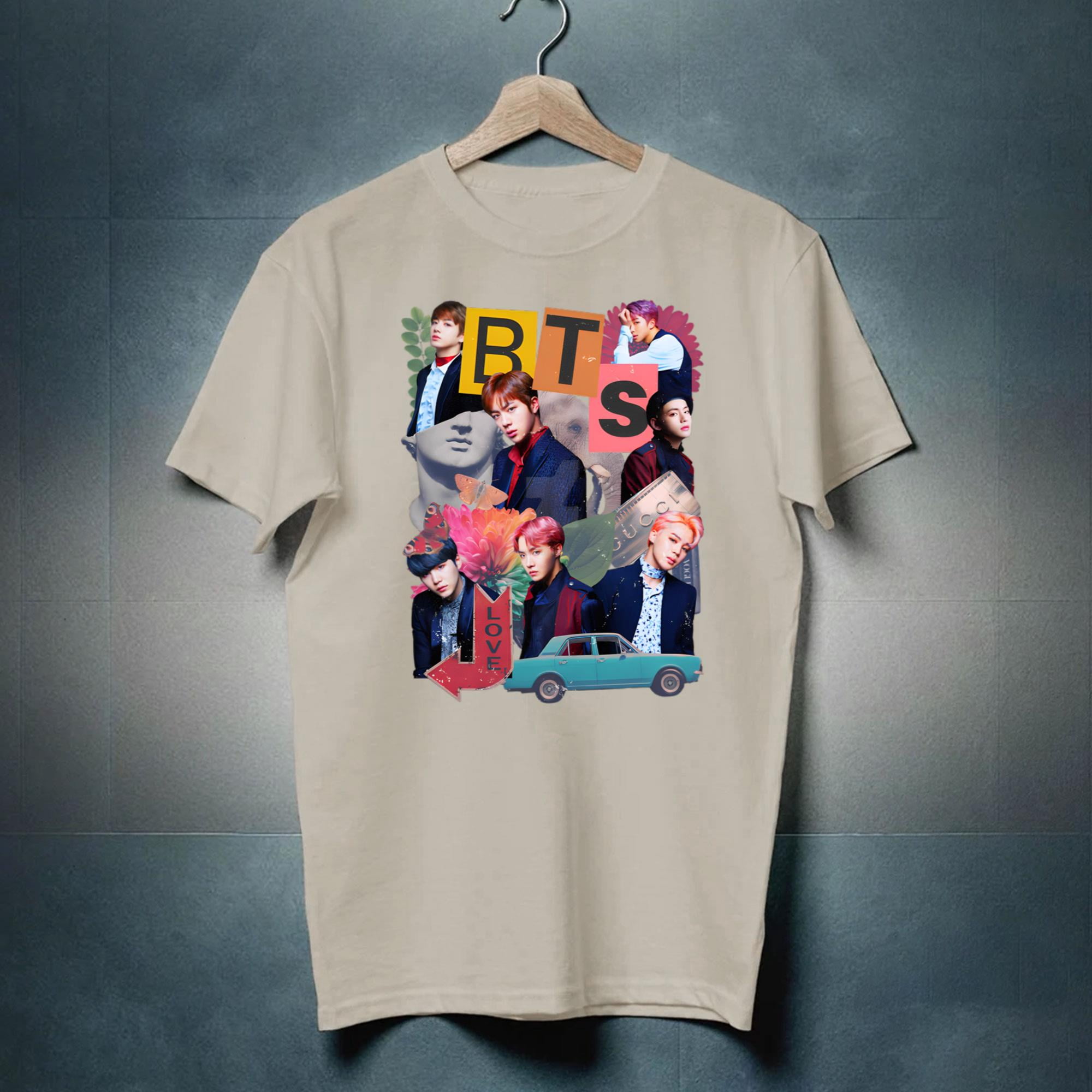 BTS T-shirt-TH33377 - Walmart.com