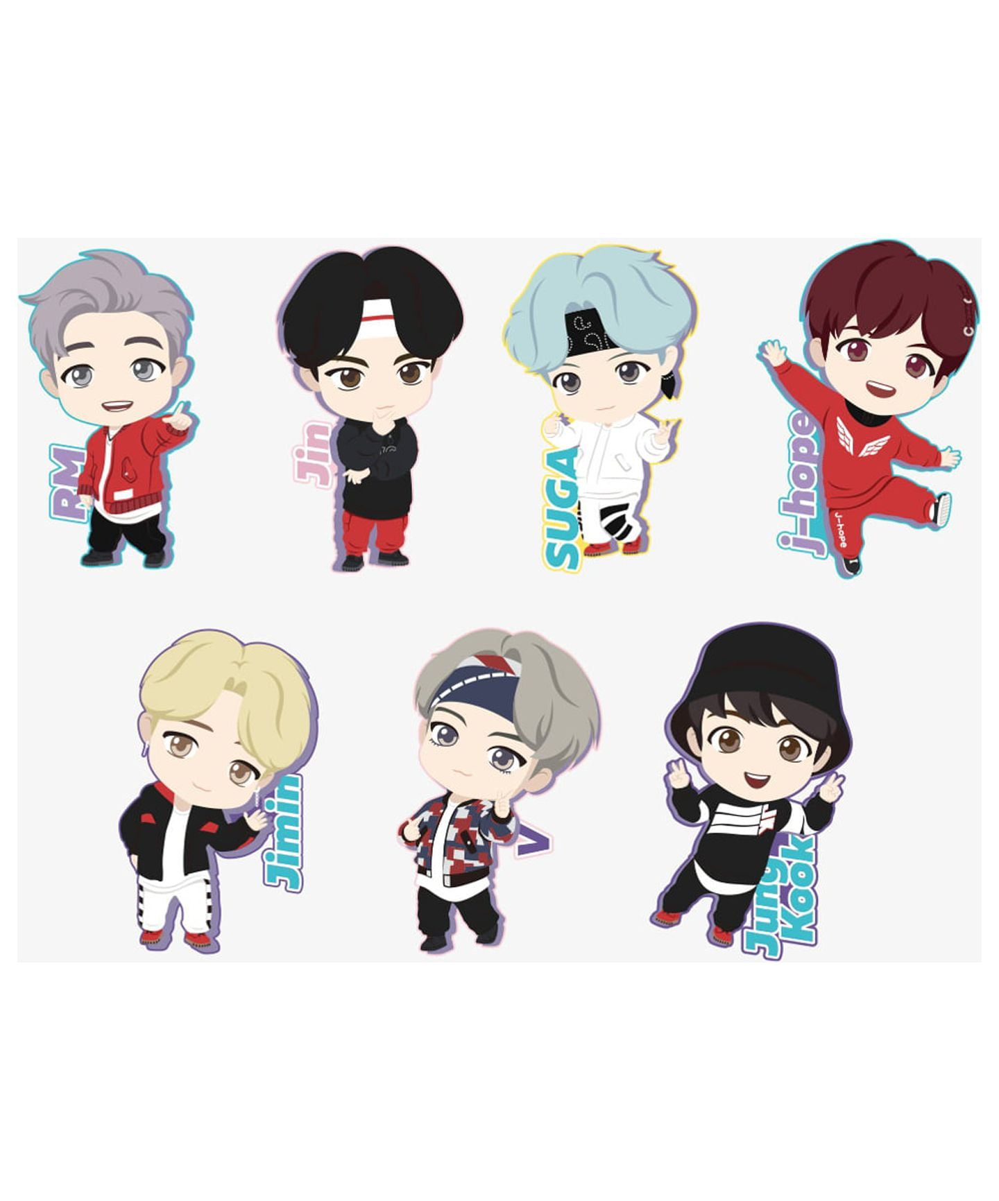 BTS TINYTAN Soft Mascot Magnet (Jimin) - Walmart.com