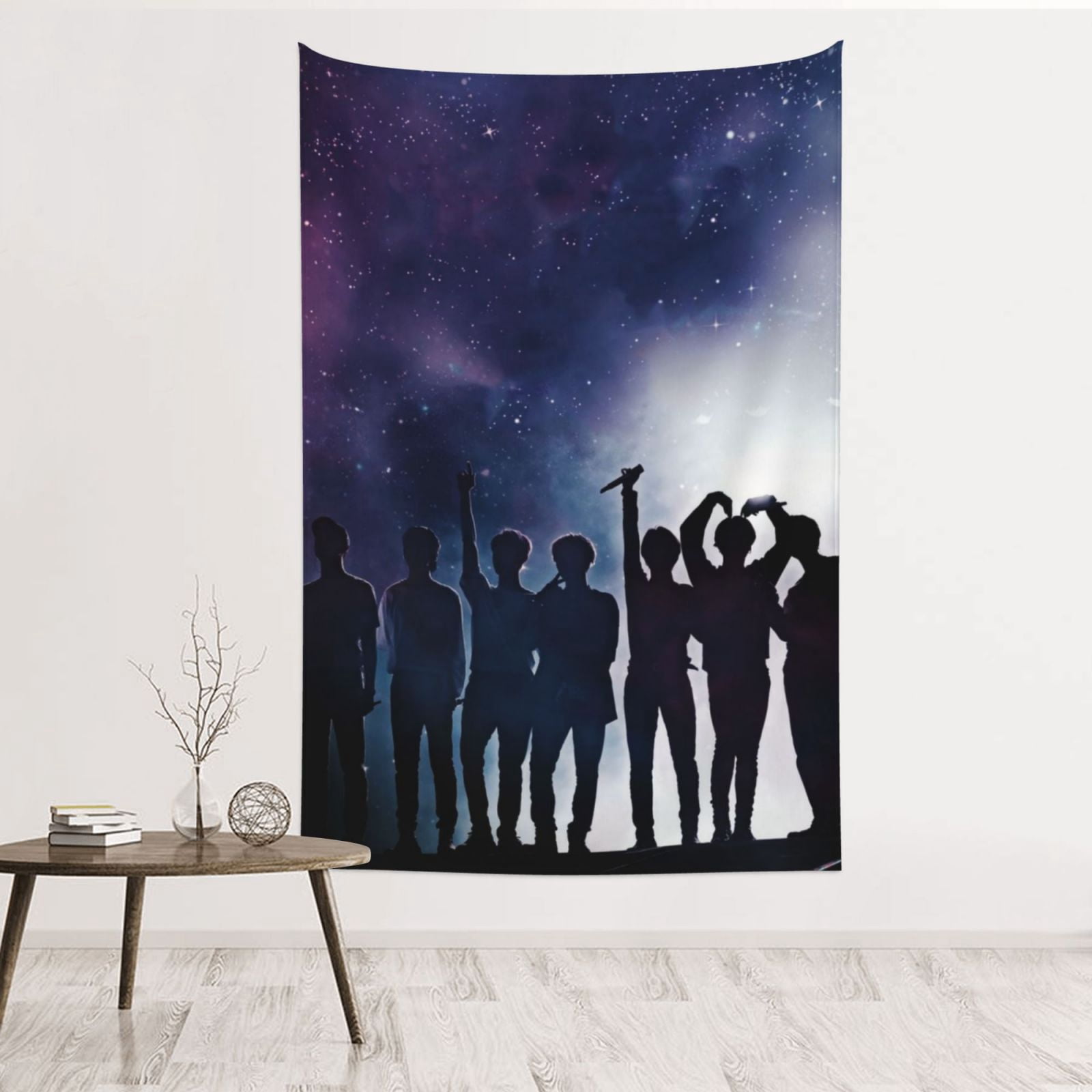 BTS Tapestry Wall Decor Korean Band Poster Party Banner BTS Merchandise ...