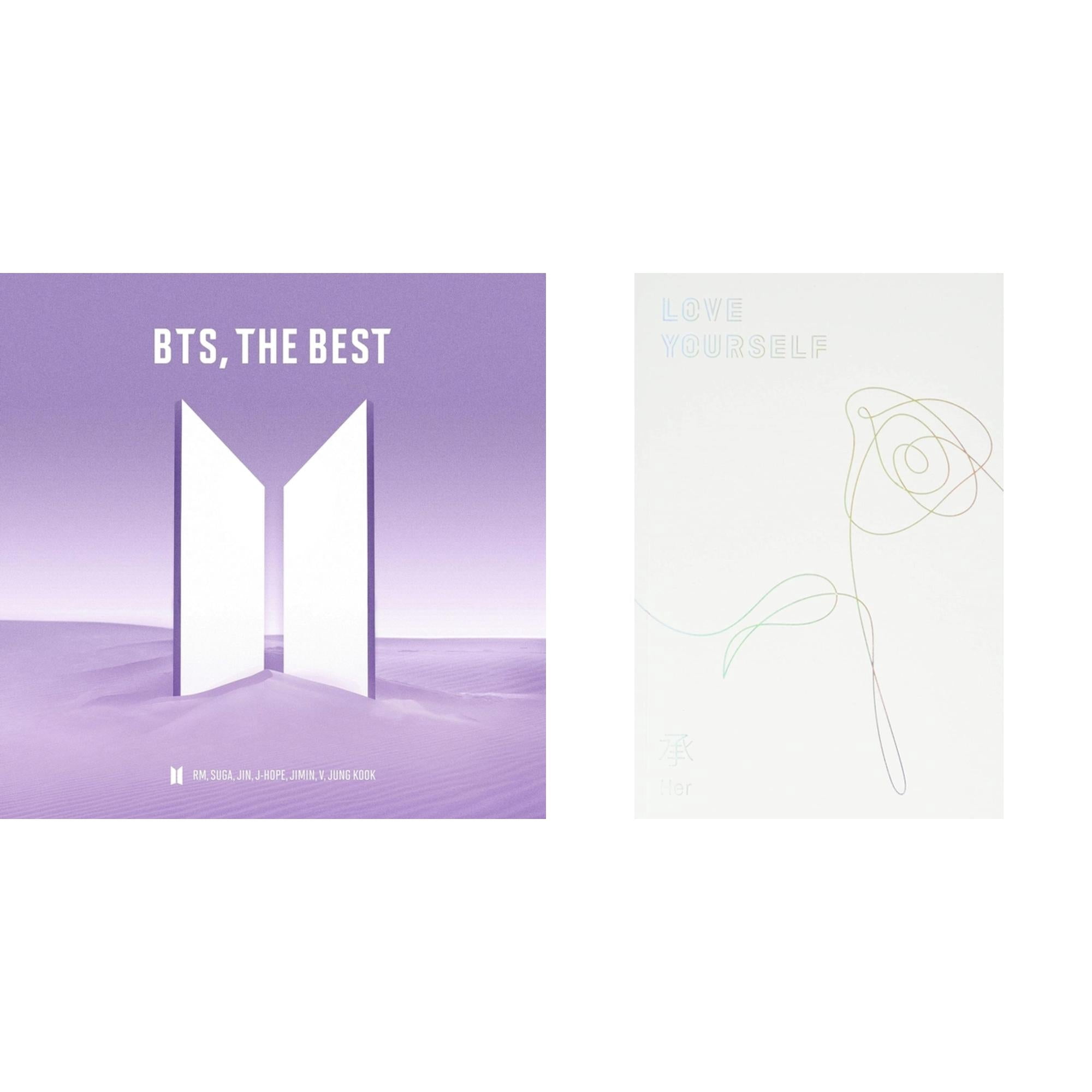 BTS: The Best (2CD/Booklet) (Japanese Ver.) & Love Yourself: Her ...