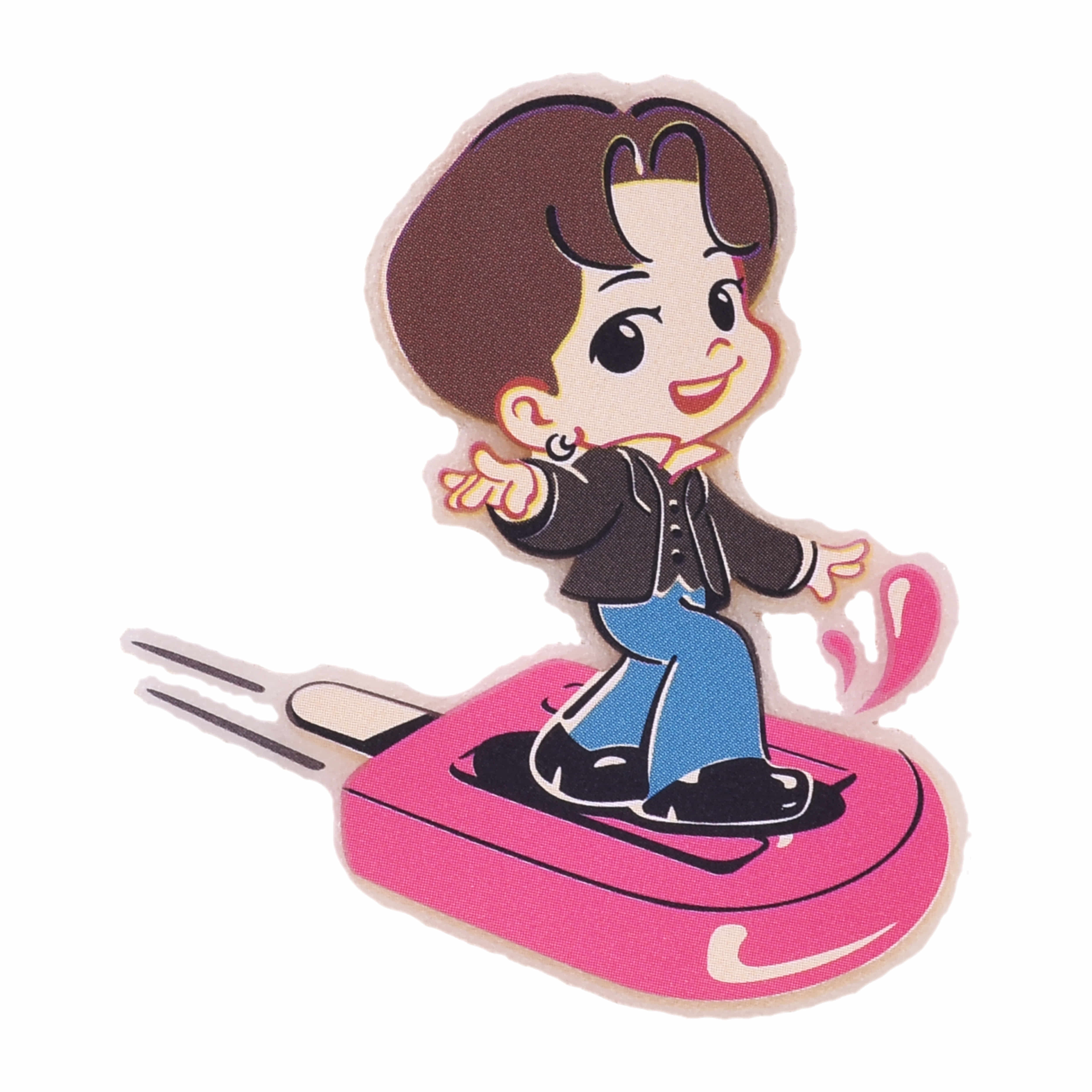 BTS TinyTAN Iron-On Patch77 TinyMART2, SUGA Silicone Patch, 41x45mm, DIY Fashion Design for ...