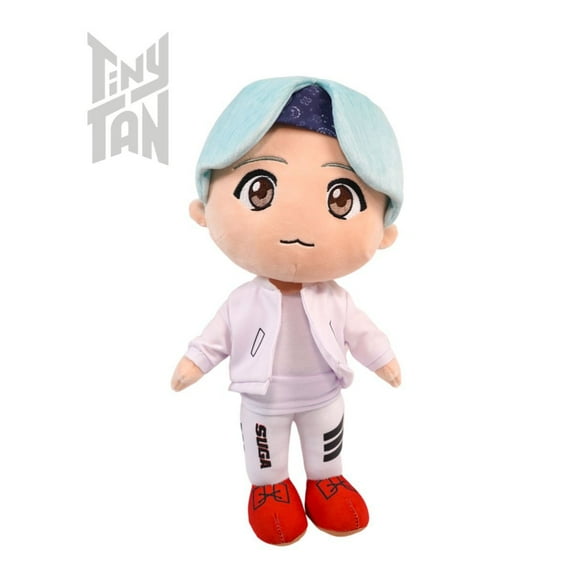BTS TinyTAN MIC Drop 11.8" Plush Doll SUGA - Official Licensed BTS Product - Walmart.com