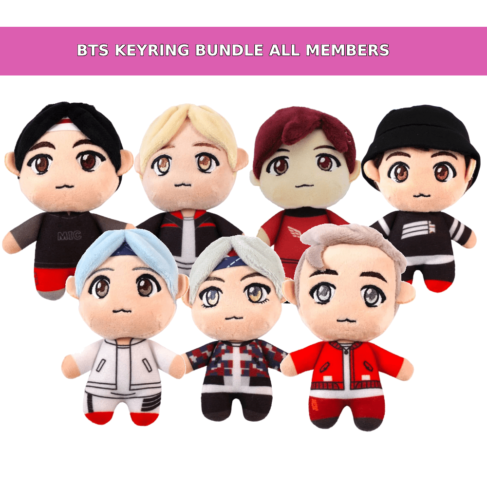 Official BTS TinyTAN MIC Drop 5.1" Keychain Inspired by All Members ...