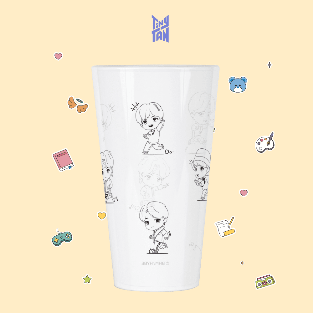 BTS TinyTAN Official Licensed BTS Product Party Cup 500ml - Walmart.com