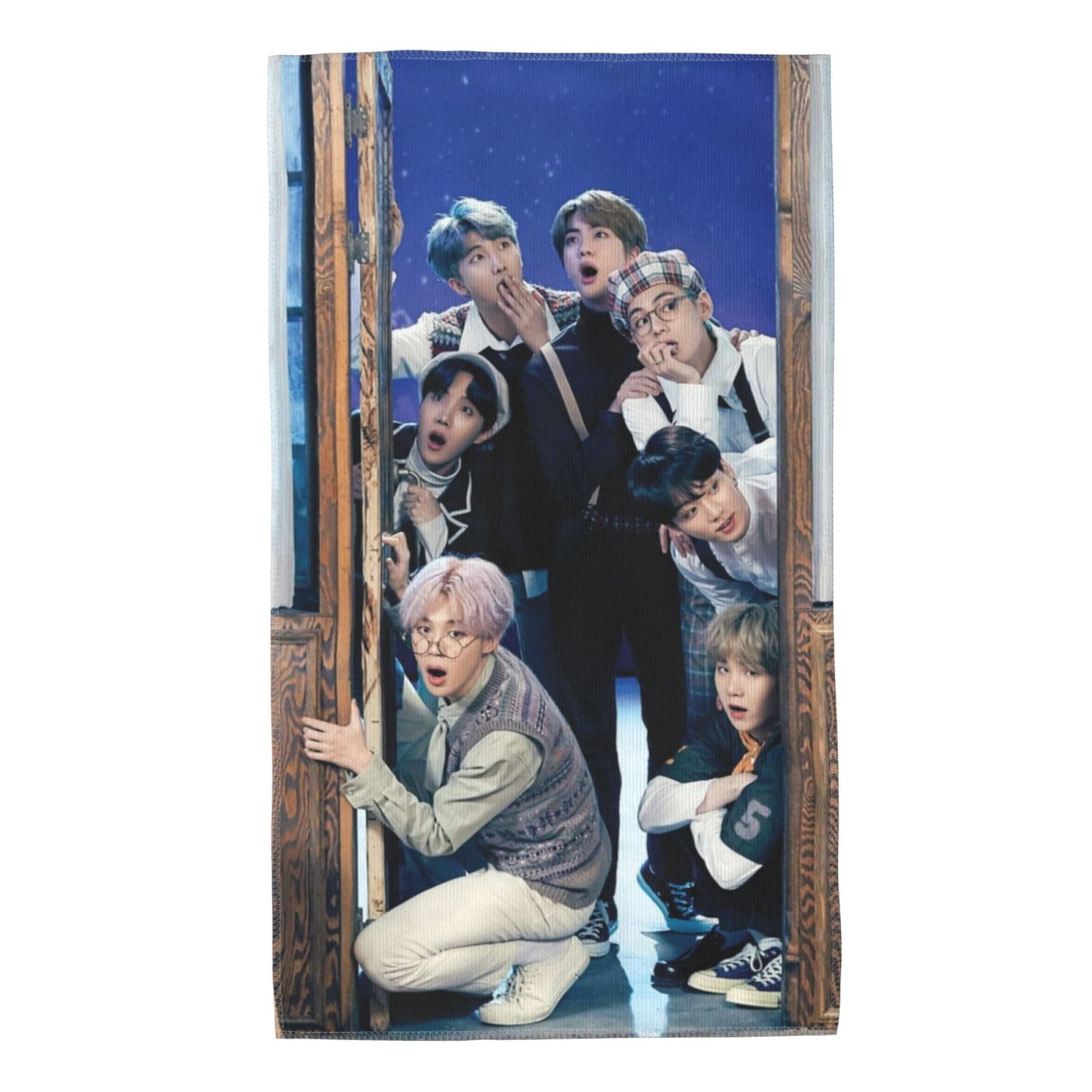 BTS Towel K-POP Microfiber Towel for Bathroom Outdoor Pool Gifts for ...