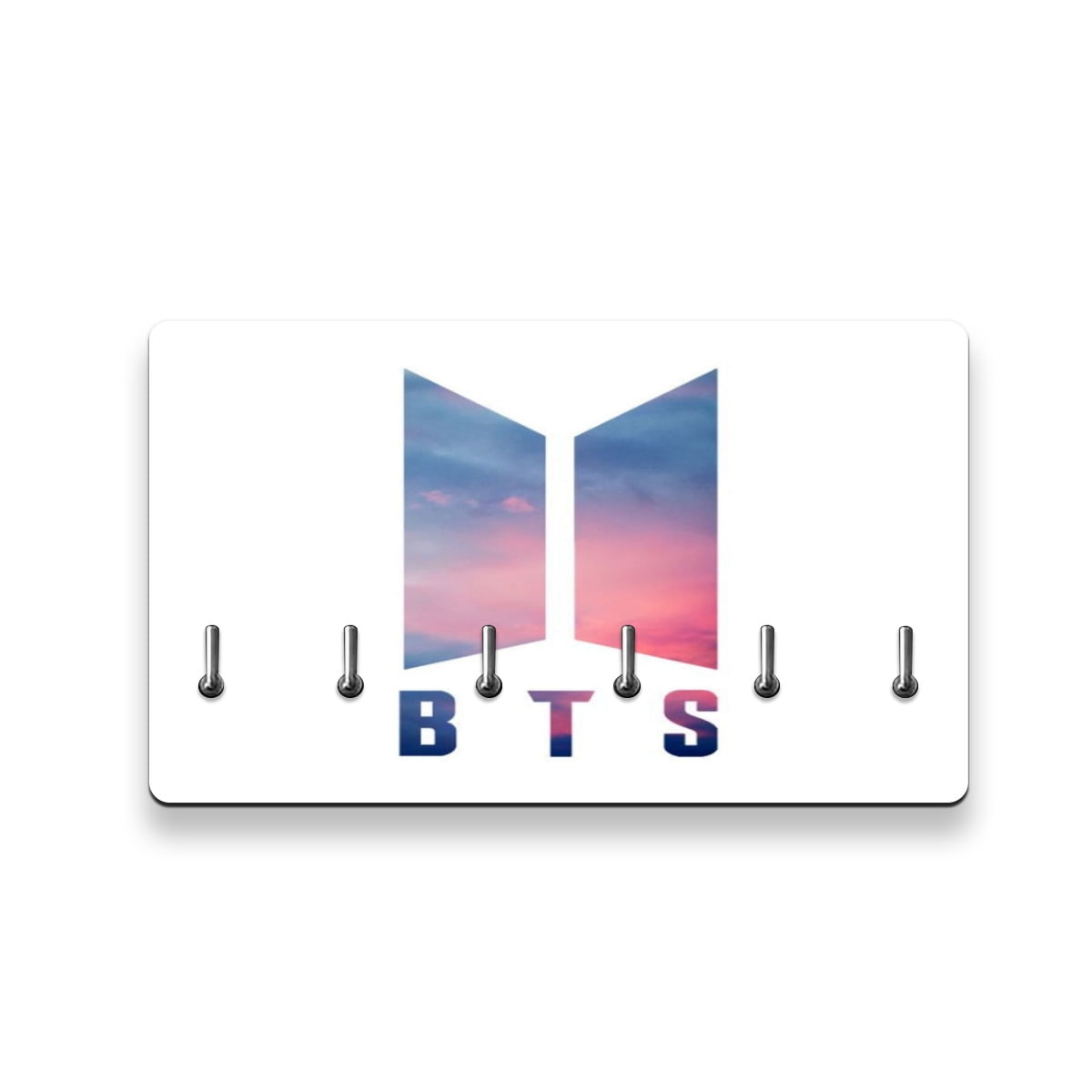 BTS Wall hanging key rack, towel hook, brush rack, dryer on the laundry ...