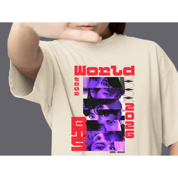 BTS World Tour 2026 | Come Back Bangtan T-shirt, Kpop fan, Army, BTS ...
