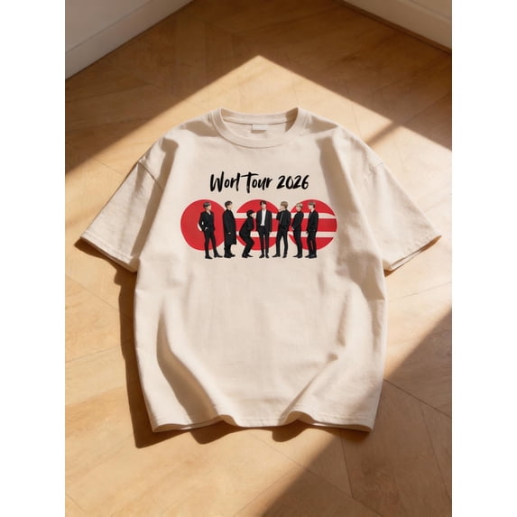 BTS World Tour 2026 T-Shirt – Kpop Army Fan Gift, , Valentine Gift ...
